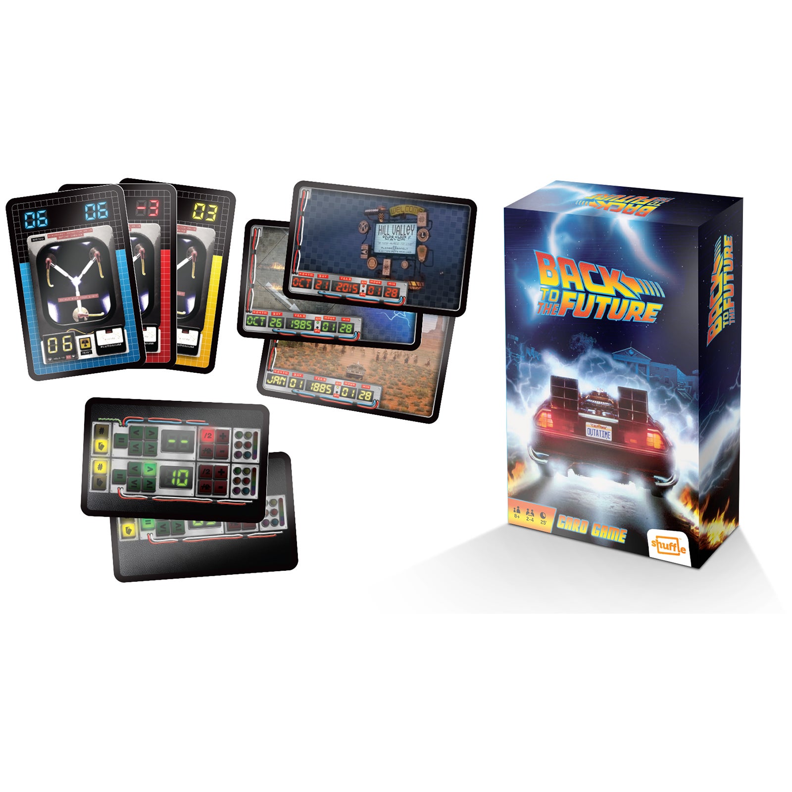 Back to the Future - Retro Card Game | Zavvi UK