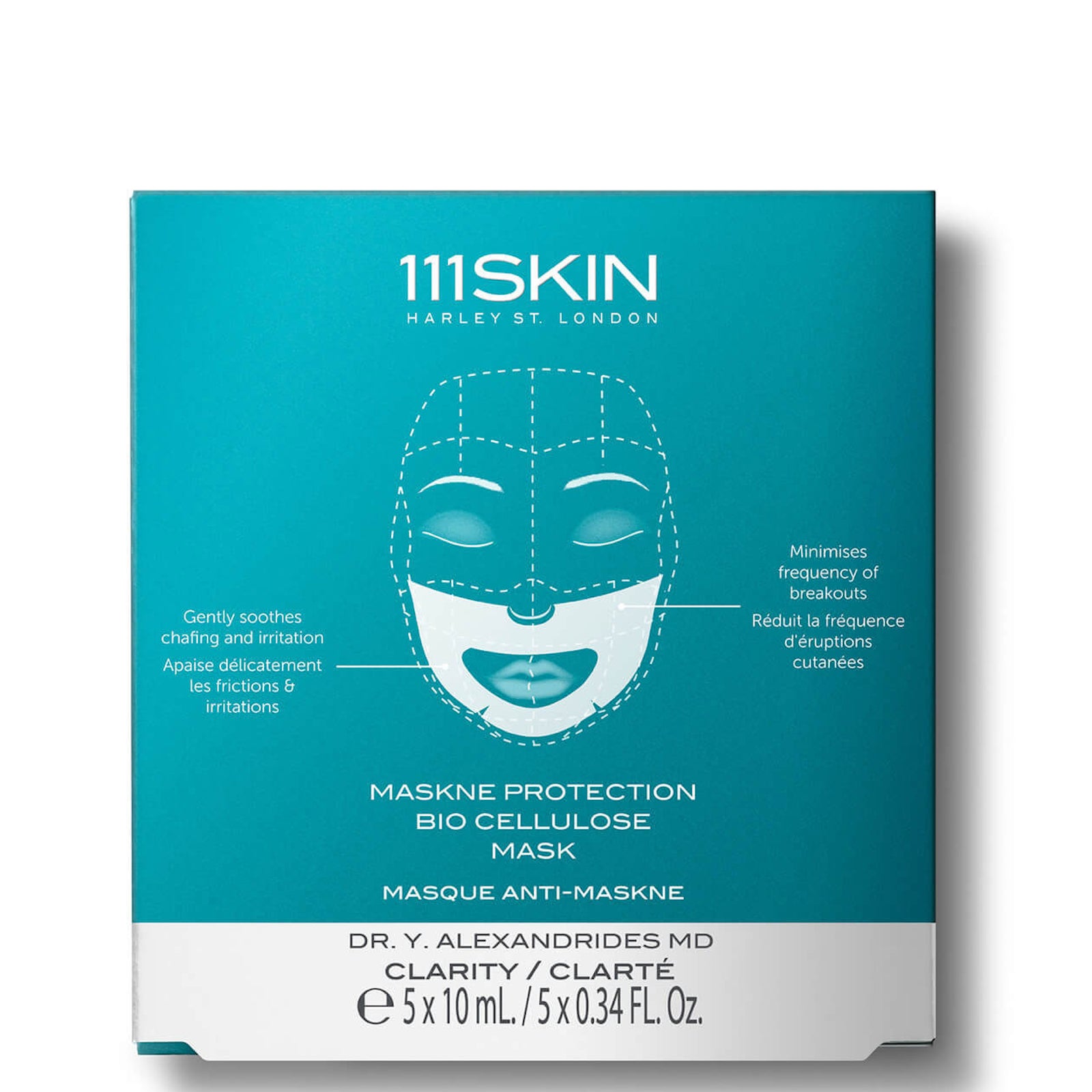 111SKIN Maskne Protection Biocellulose Mask Box | LOOKFANTASTIC