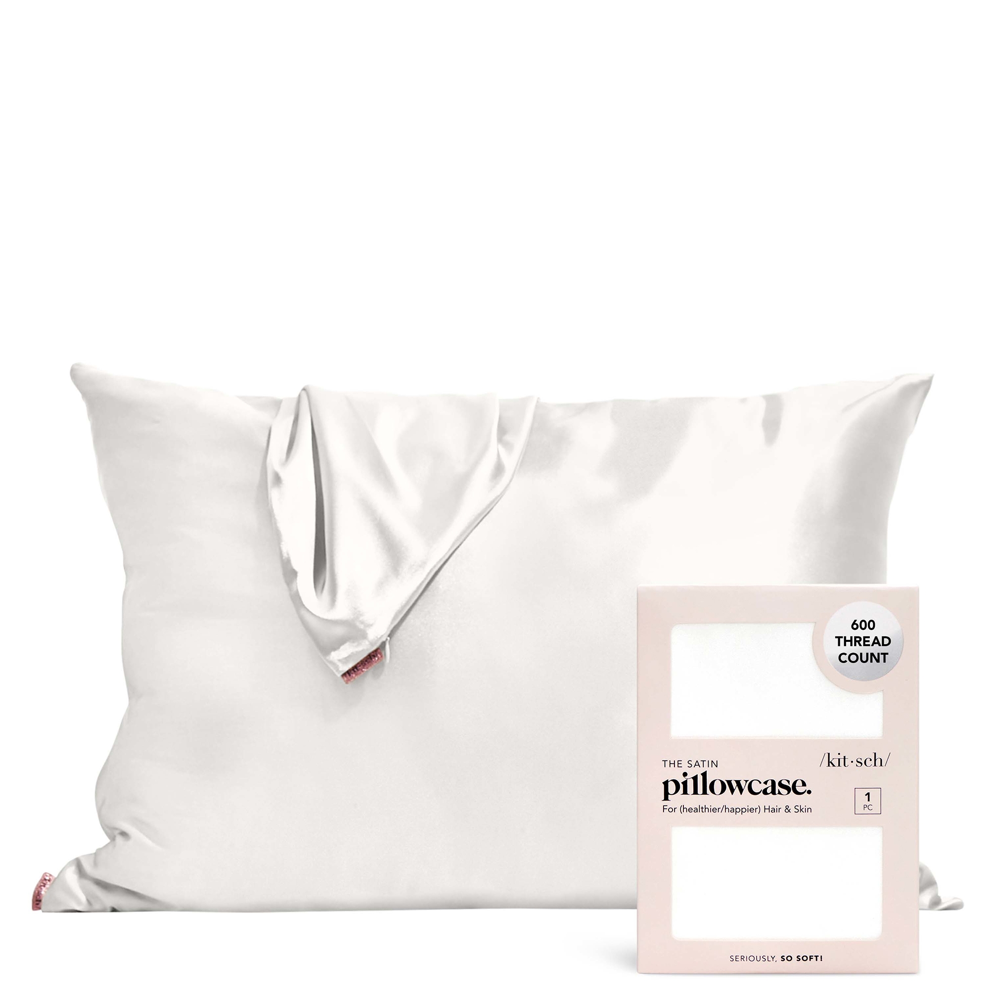 Kitsch Satin Pillowcase (Various Colours) | Cult Beauty