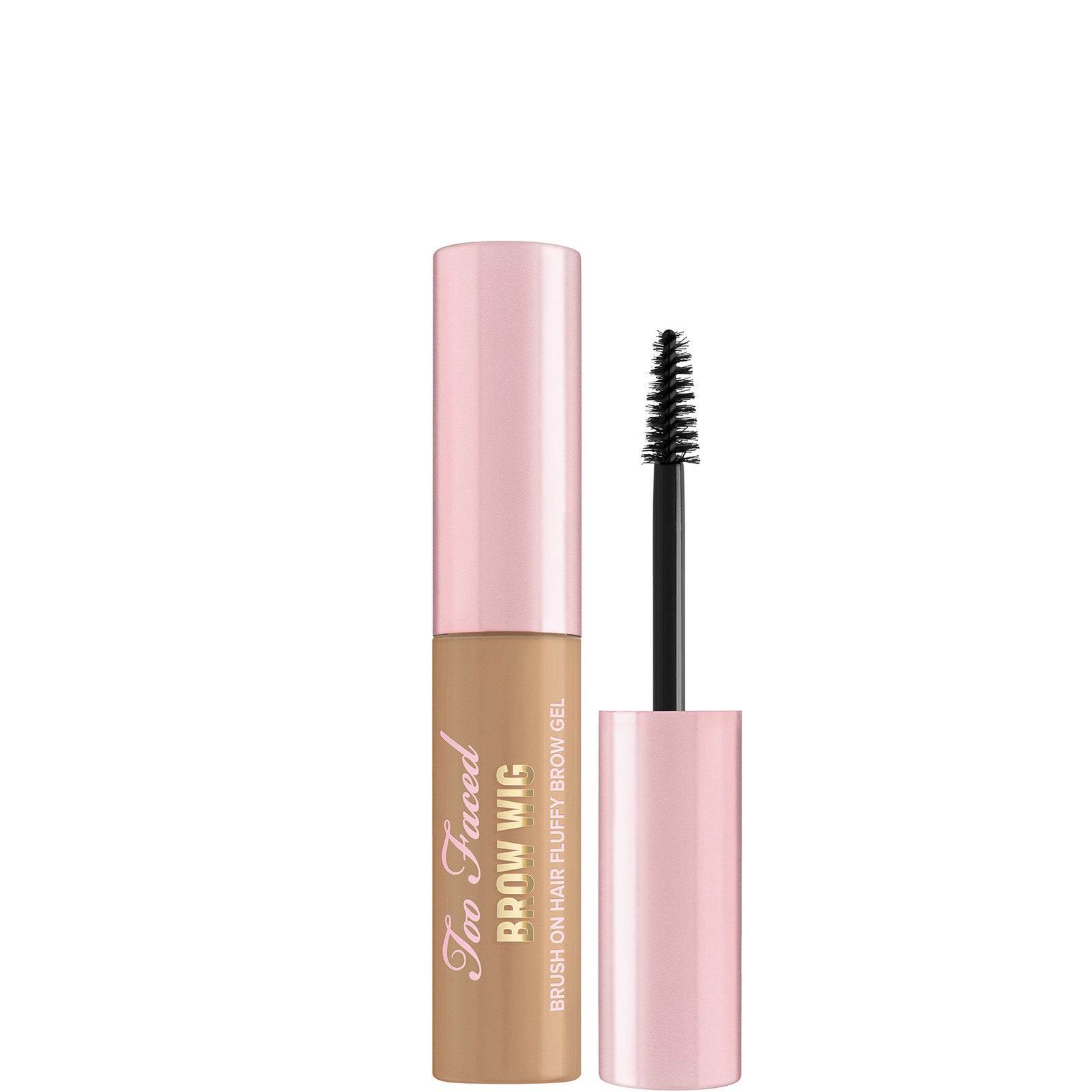 Too Faced Brow Wig Brush On Hair Fluffy Brow Gel - Natural Blonde ...