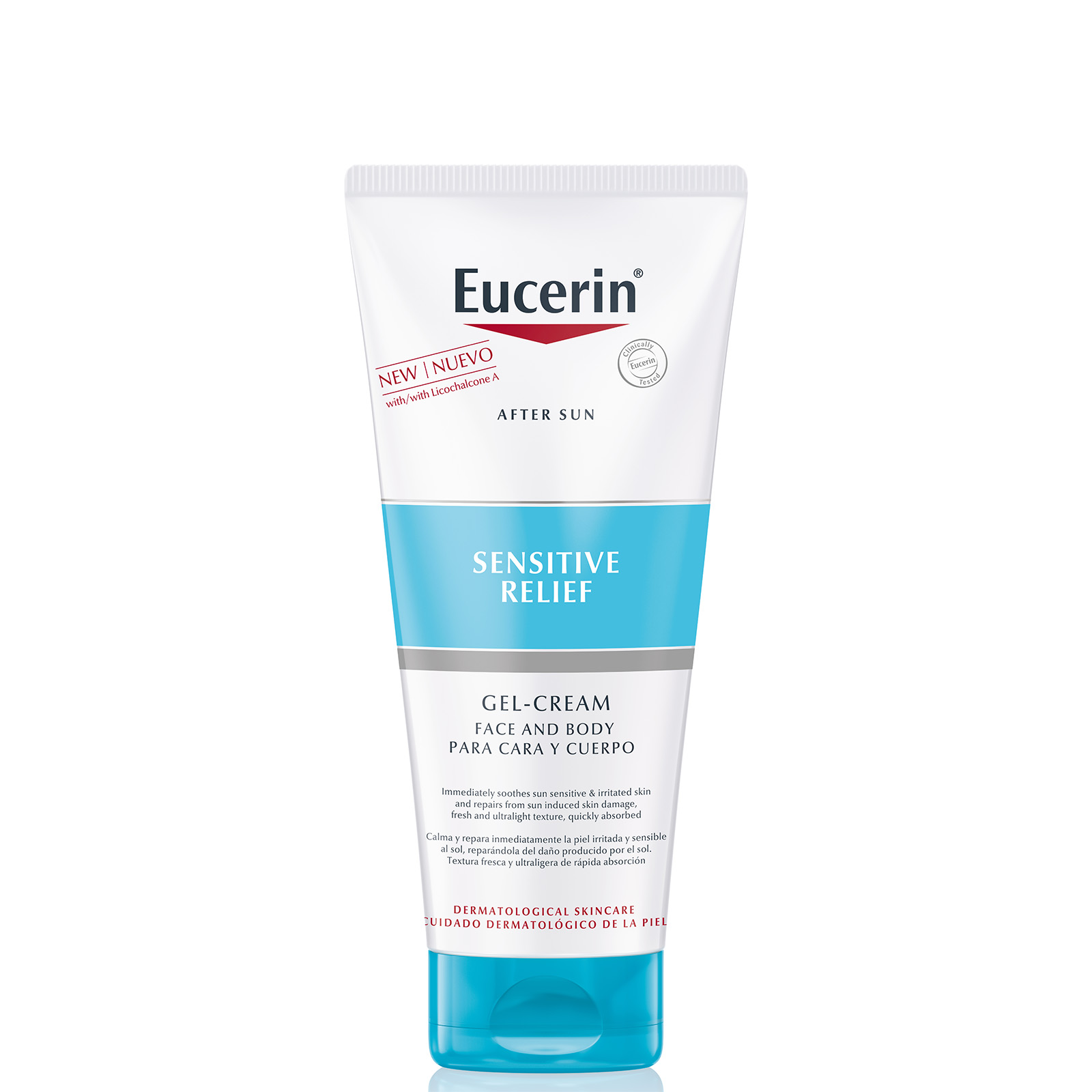 Eucerin After Sun Sun Relief Gel-Cream 200ml | LOOKFANTASTIC