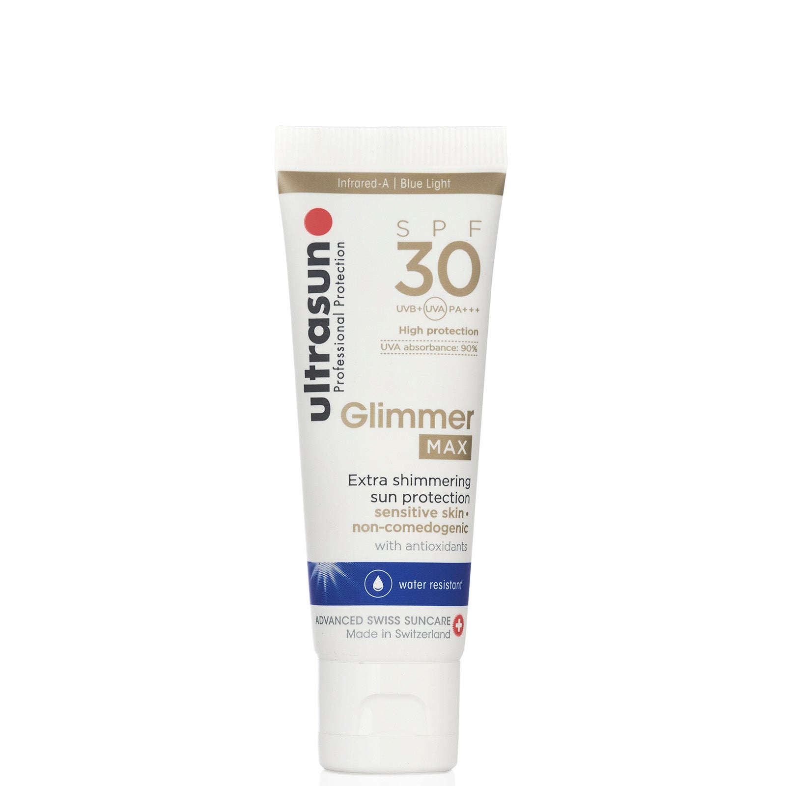 Ultrasun SPF30 Glimmer Max Crème 25ml | LOOKFANTASTIC
