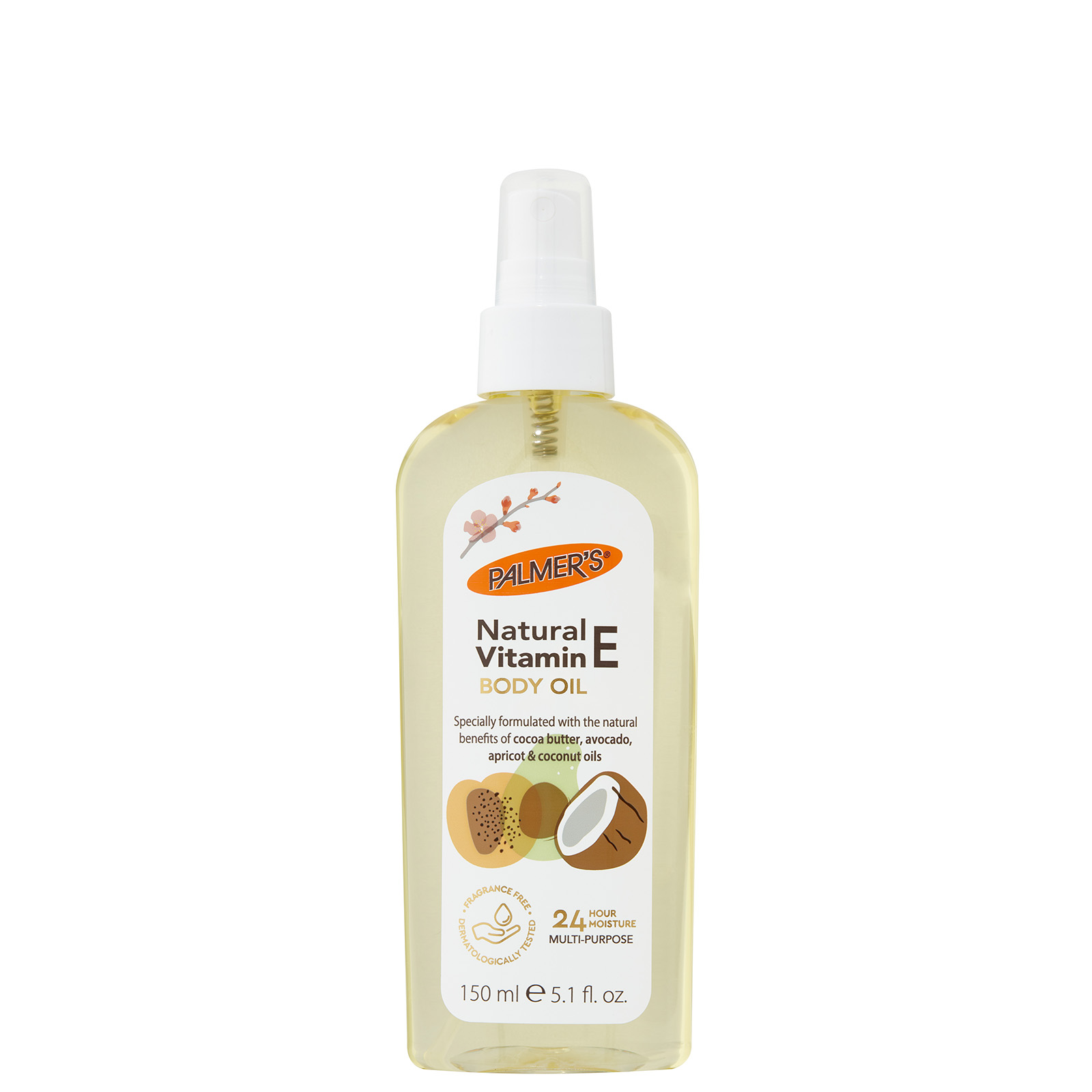Palmer's Natural Vitamin E Body Oil 150ml | LOOKFANTASTIC