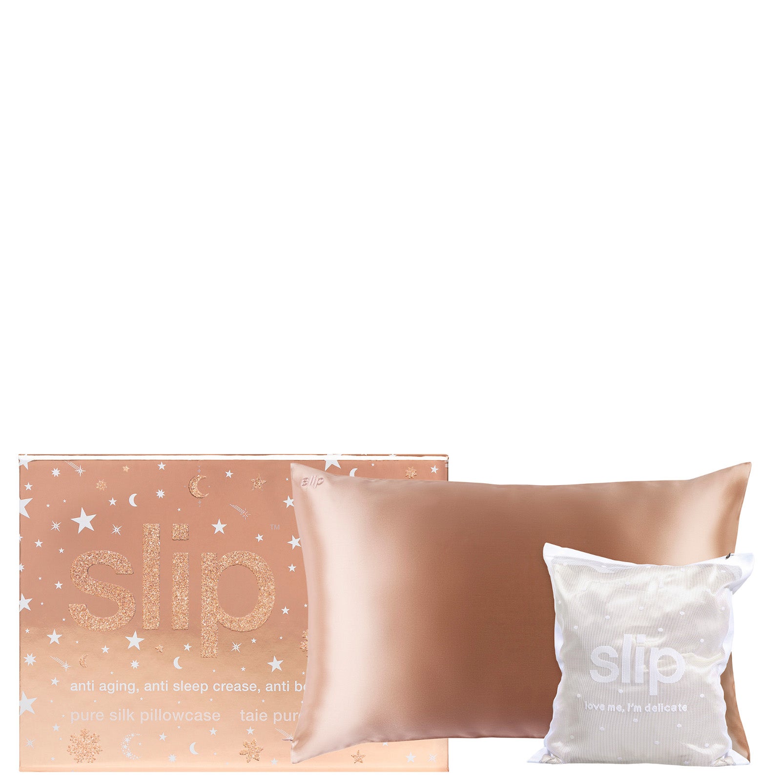 Slip Love Me I'm Delicate Gift Set - Rose Gold | LOOKFANTASTIC