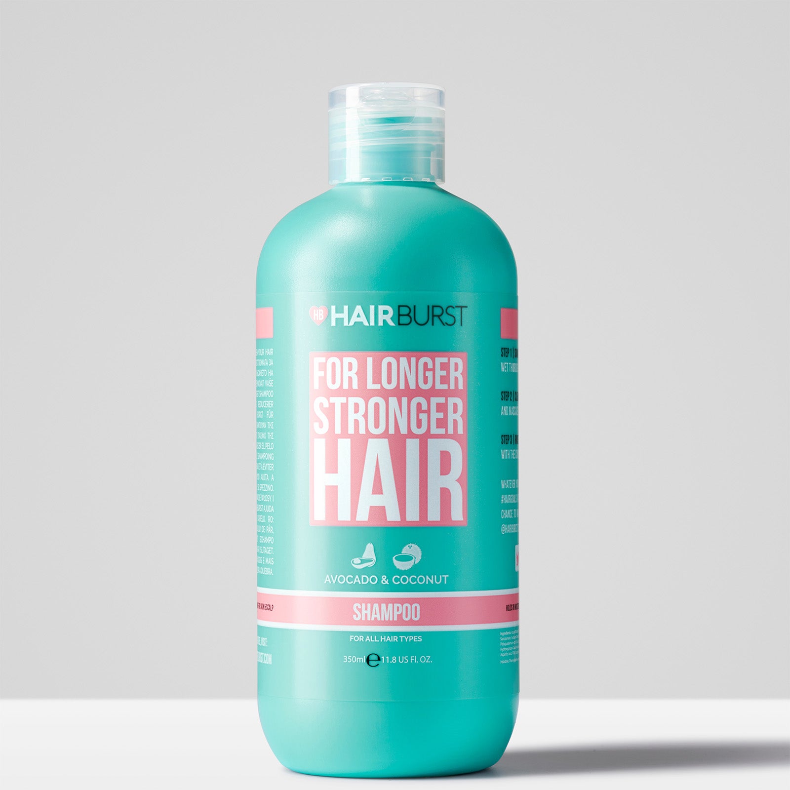 Hairburst Shampoo for Longer Stronger Hair 350ml | LOOKFANTASTIC
