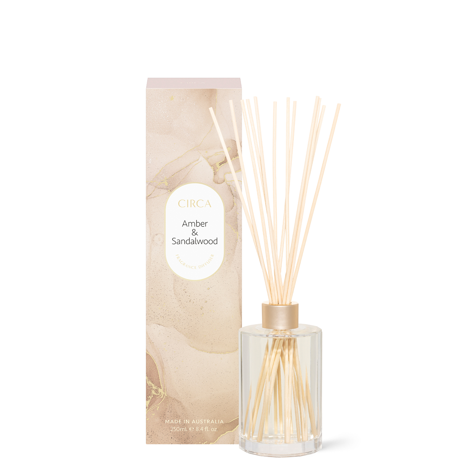 CIRCA Amber & Sandalwood Fragrance Diffuser 250ml | LOOKFANTASTIC