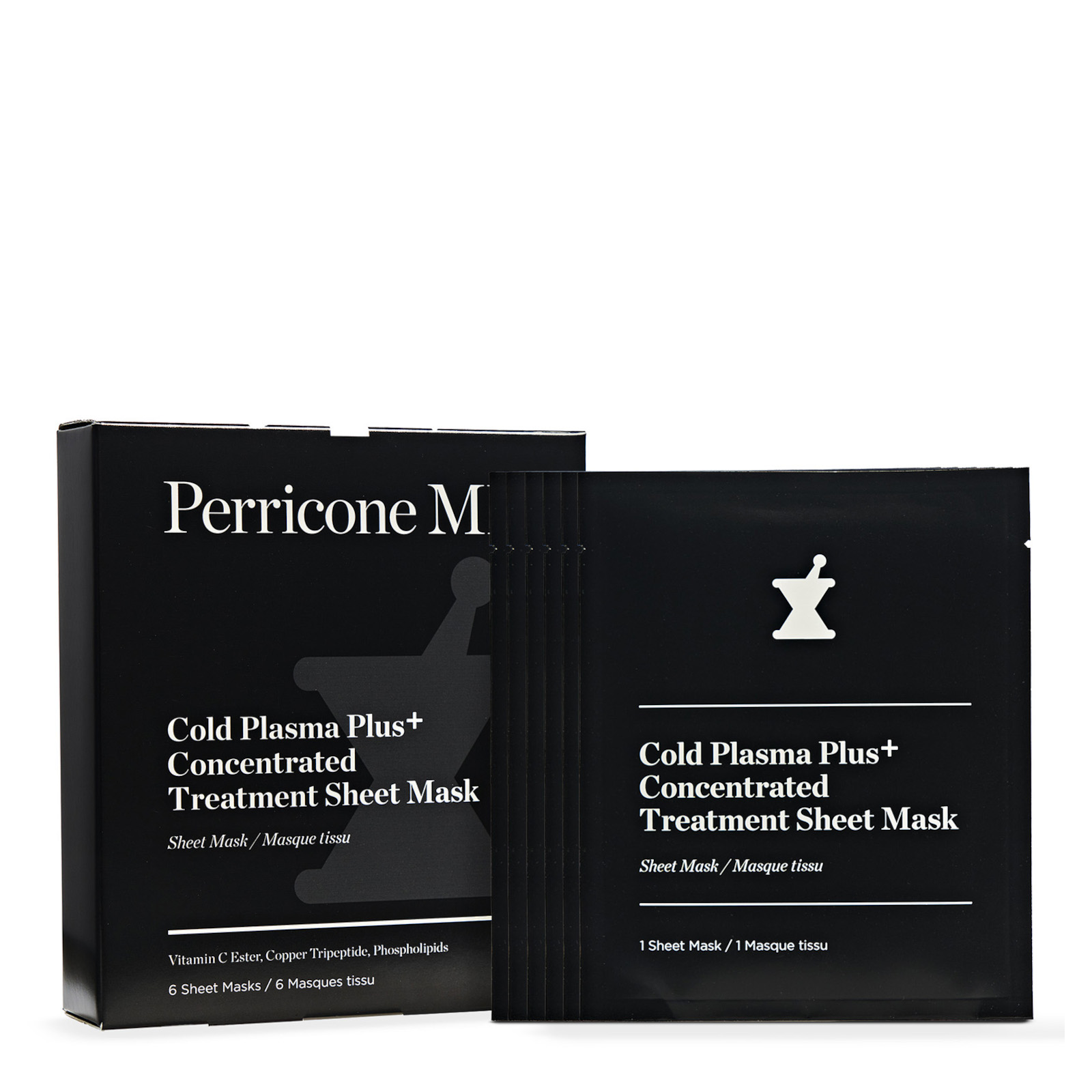 Cold Plasma Plus+ Concentrated Treatment Sheet Mask (Set of 6 ...