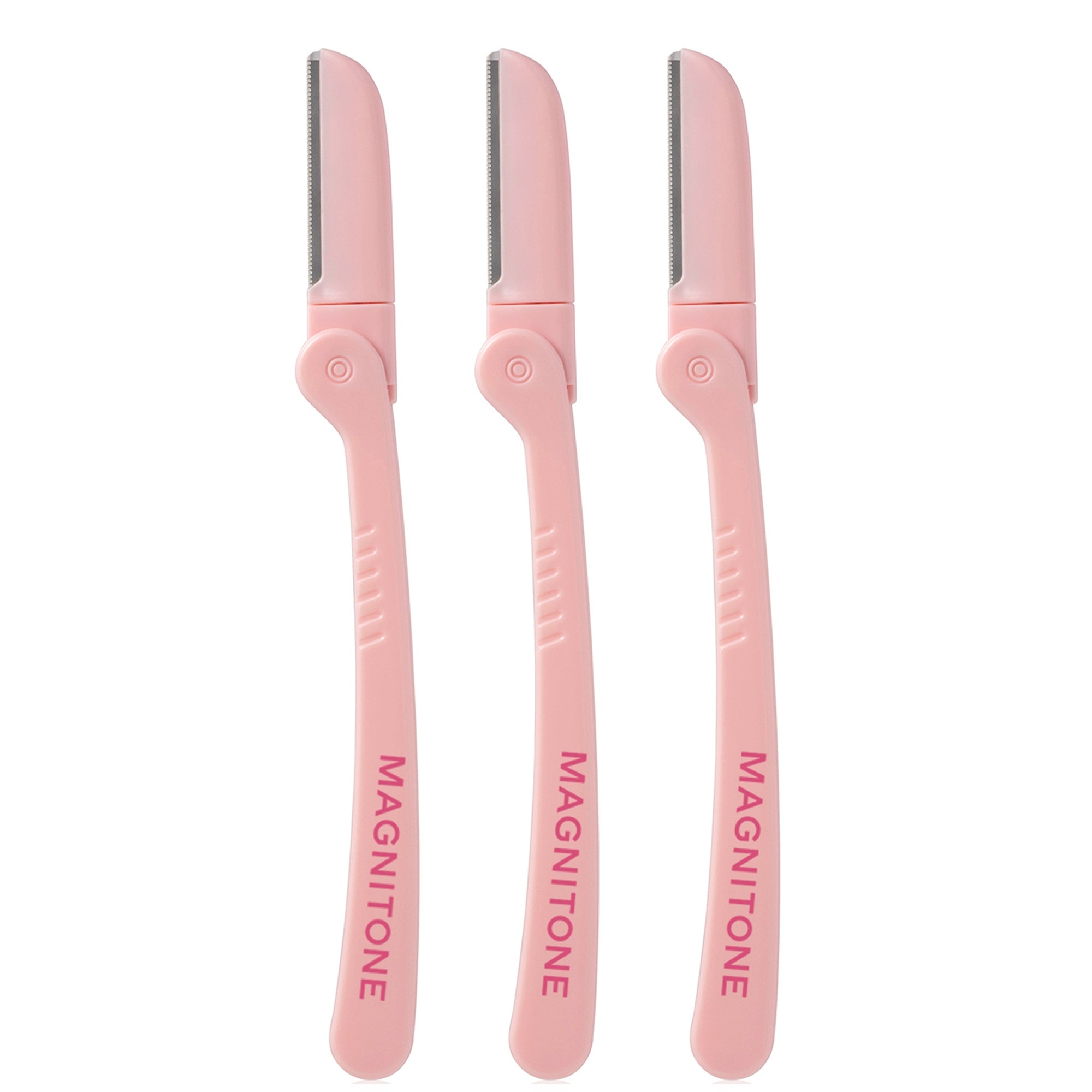 MAGNITONE BrowzThat Eyebrow Shaping and Dermaplane Razor 3 Pack ...