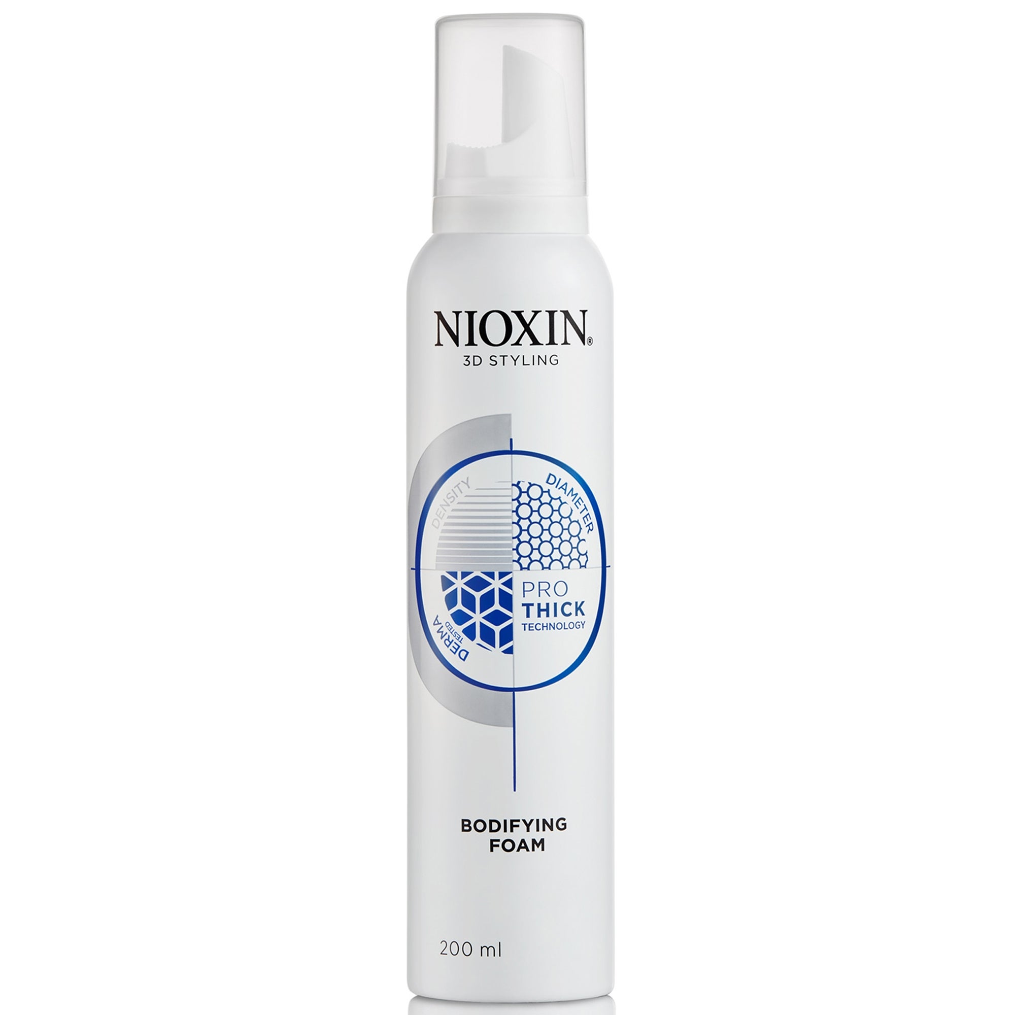 Nioxin Bodifying Foam Hair Thickening Mousse For Thinning Hair 200ml ...