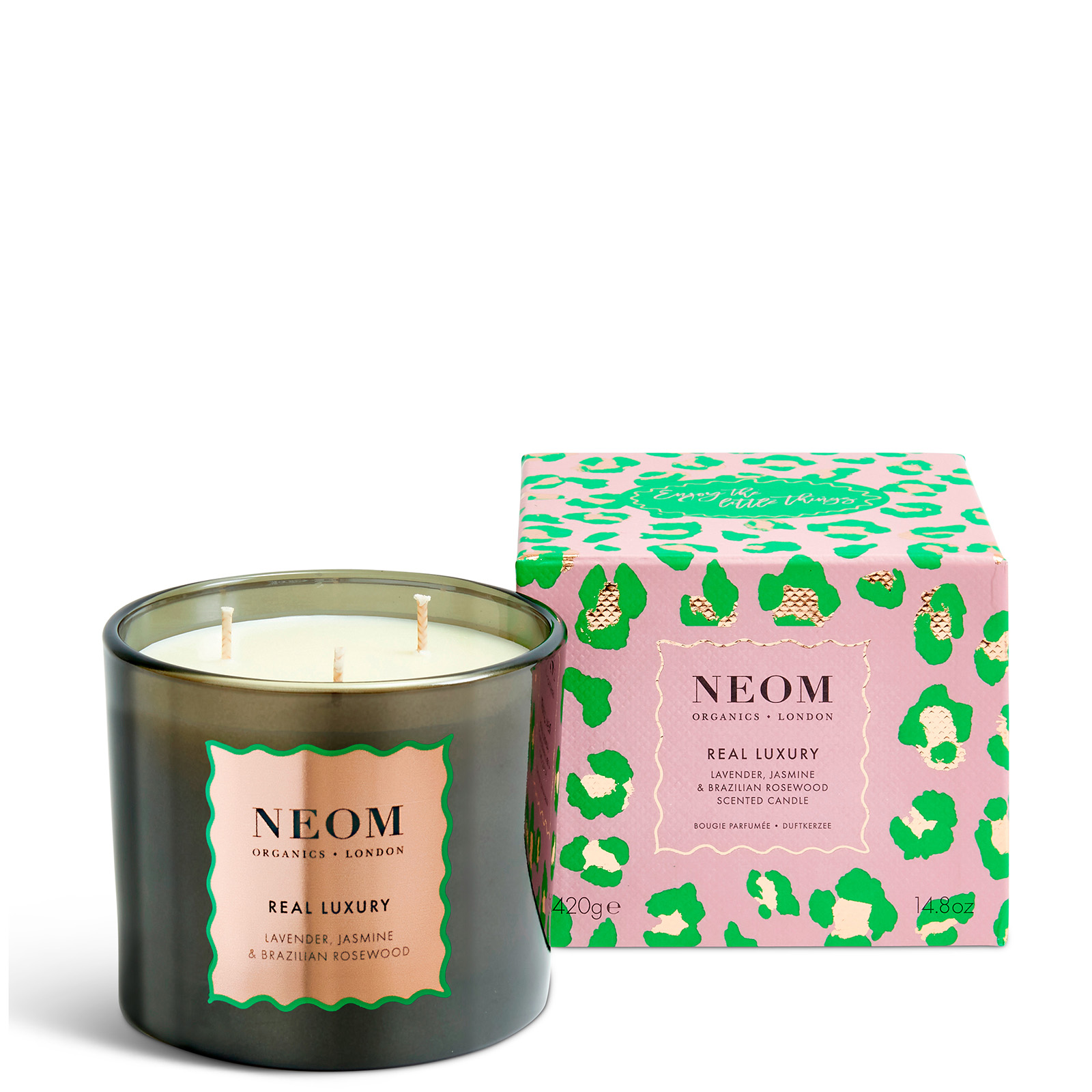 NEOM Real Luxury Limited Edition 3 Wick Candle | LOOKFANTASTIC