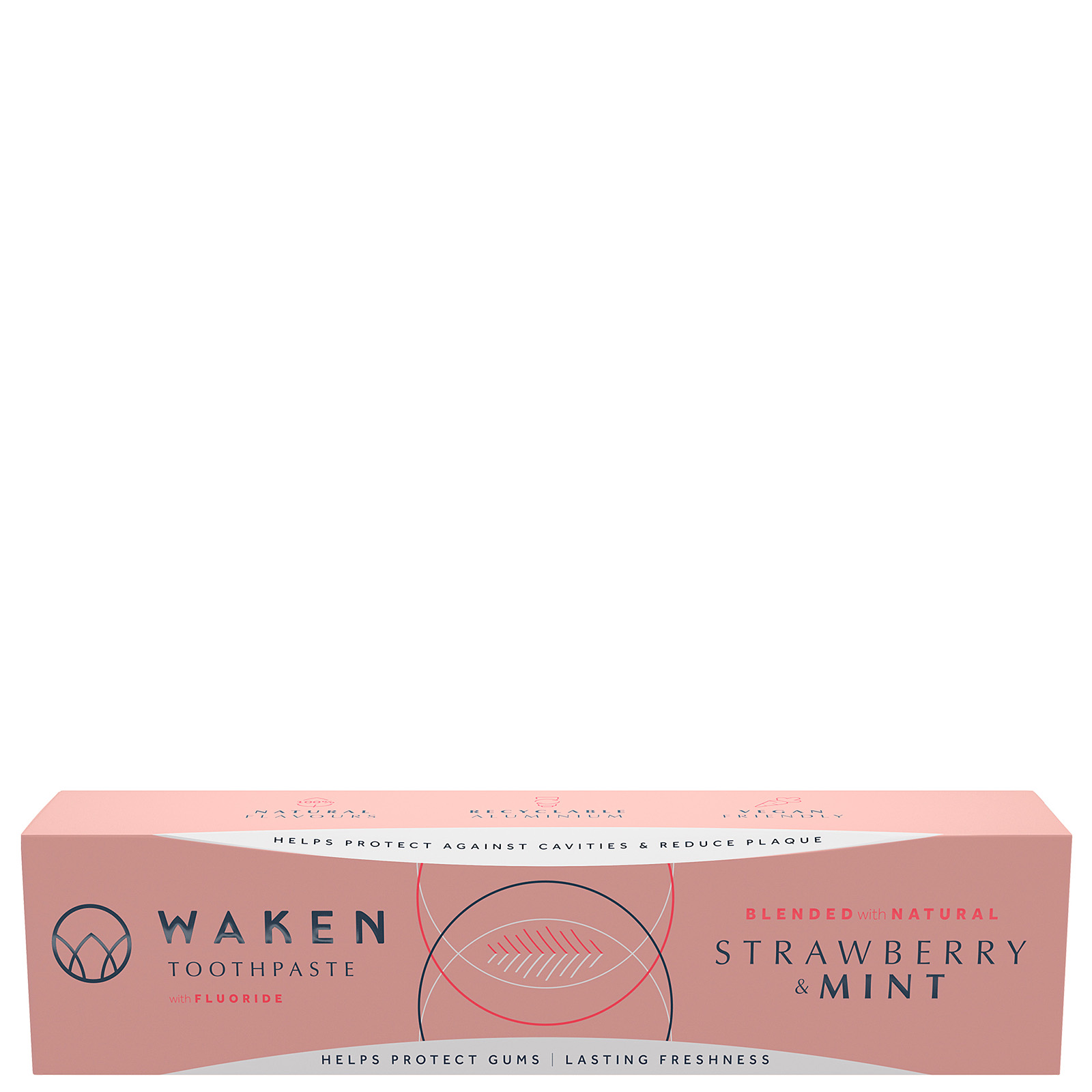 Waken Toothpaste Strawberry & Mint | LOOKFANTASTIC