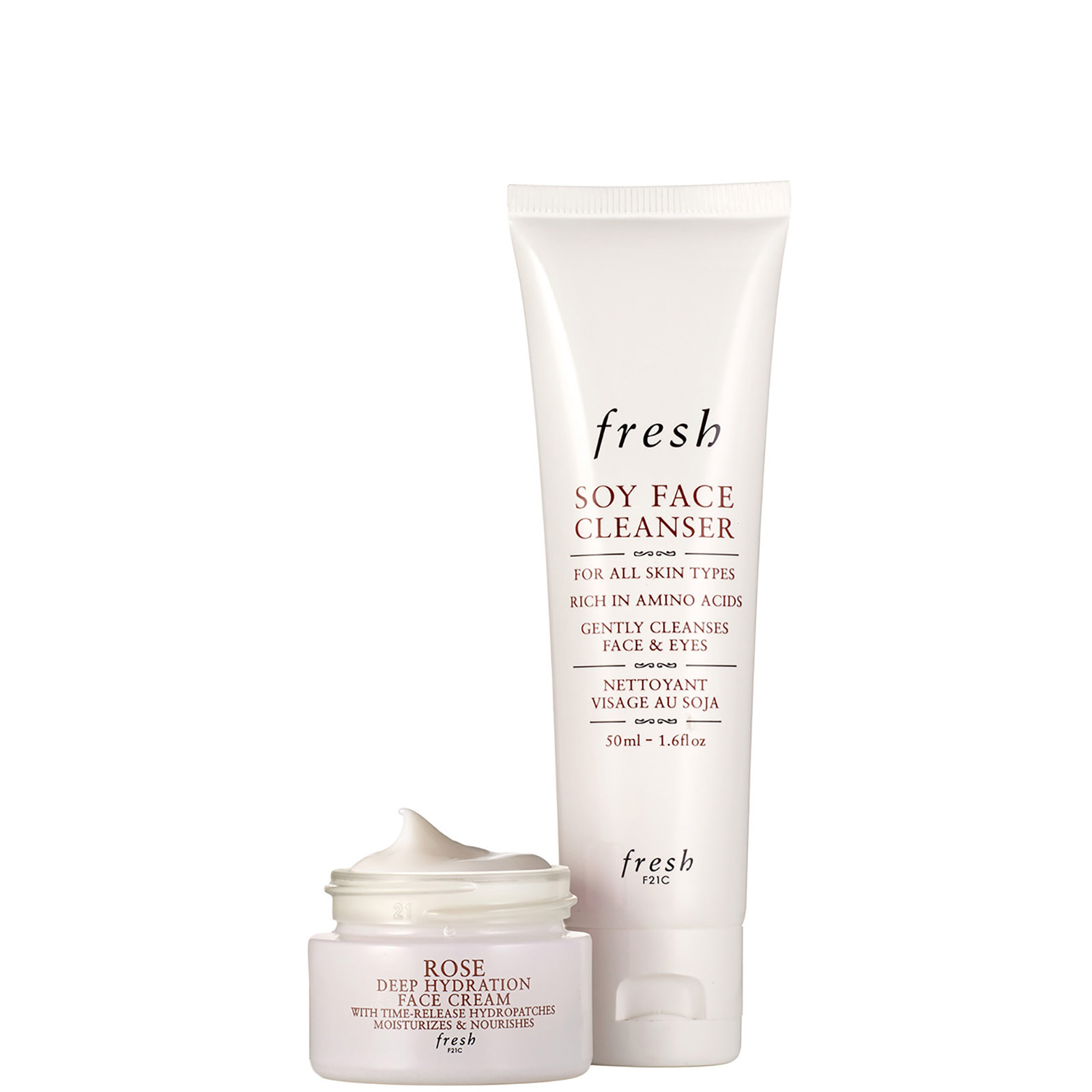 Fresh Cleanse & Moisturize Skincare Set | LOOKFANTASTIC