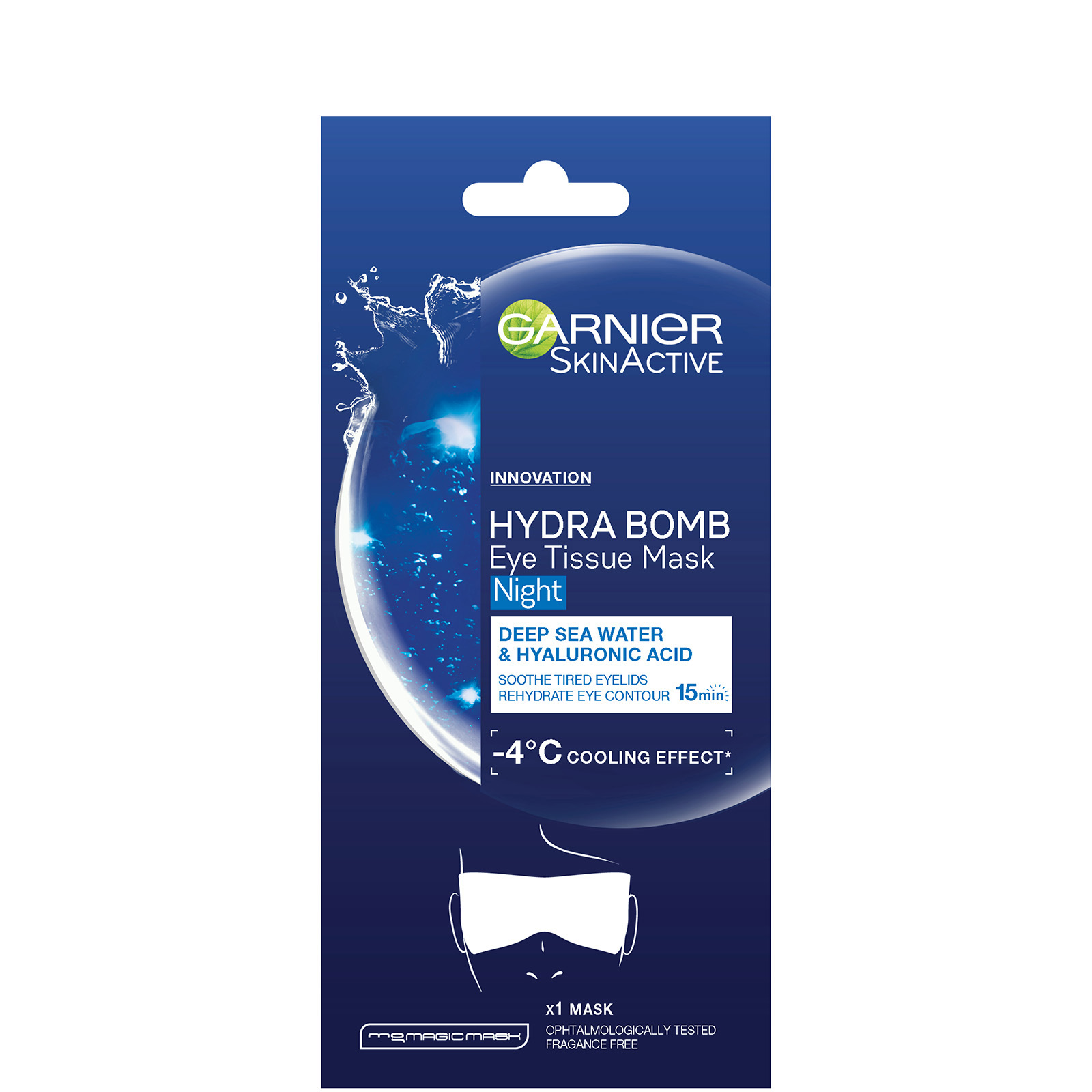 Garnier SkinActive Night Eye Tissue Mask 6g | LOOKFANTASTIC