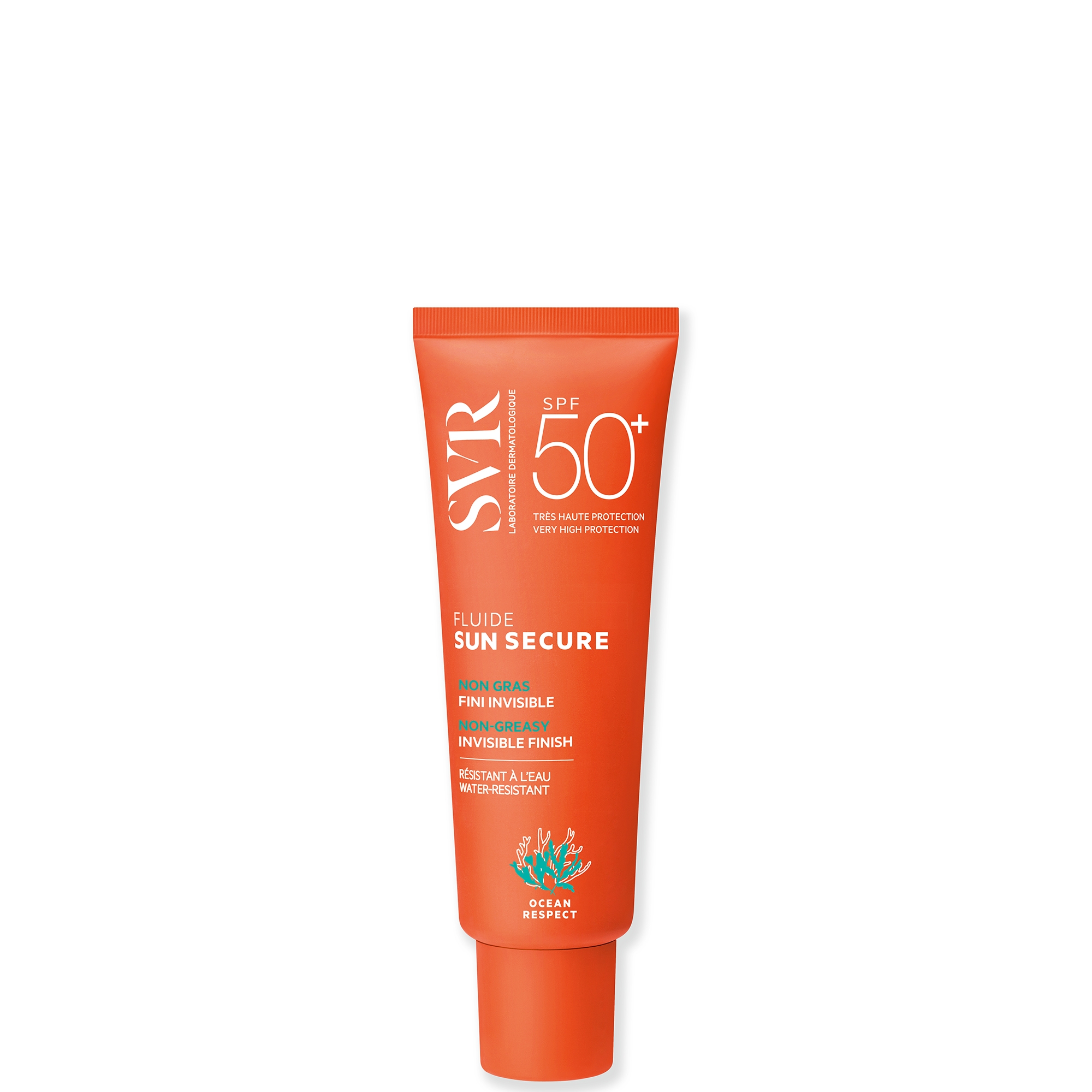 SVR SUN SECURE SPF 50+ Hydrating Face SPF Fluid for Oily, Compbination ...