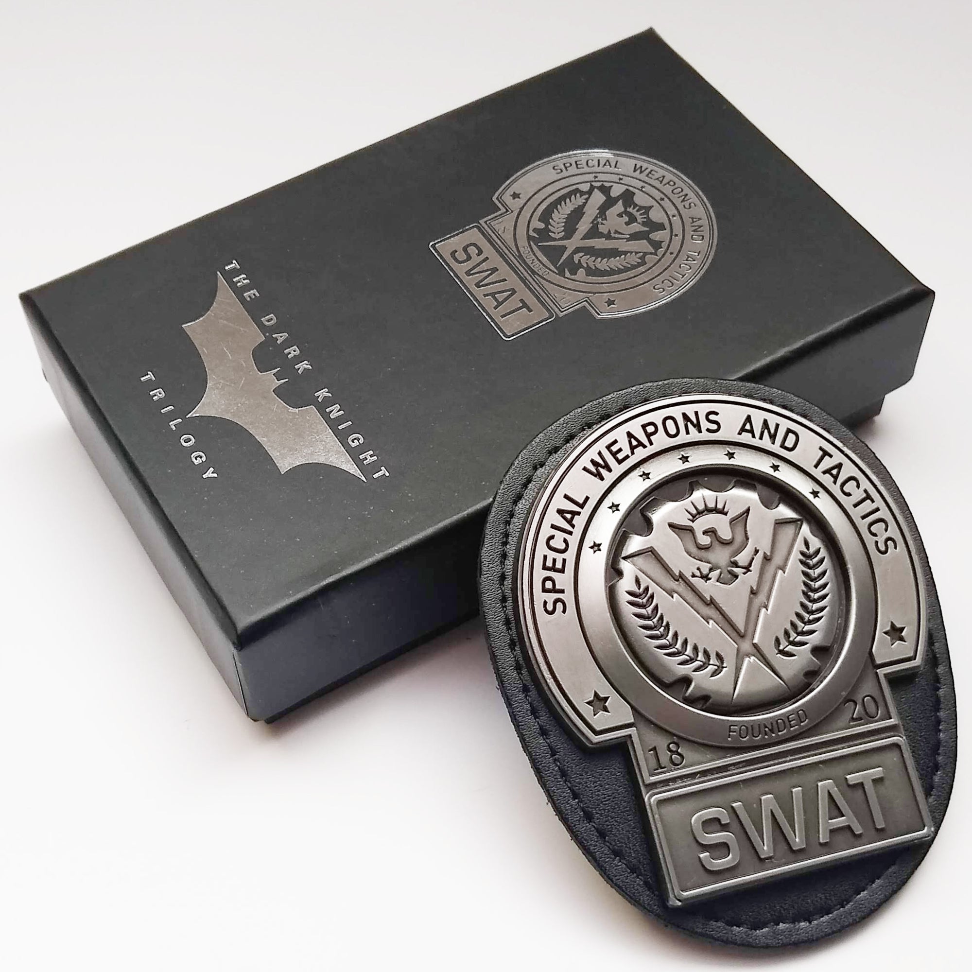 DUST! Batman Nolan Trilogy Limited Edition SWAT Badge Replica - Zavvi ...