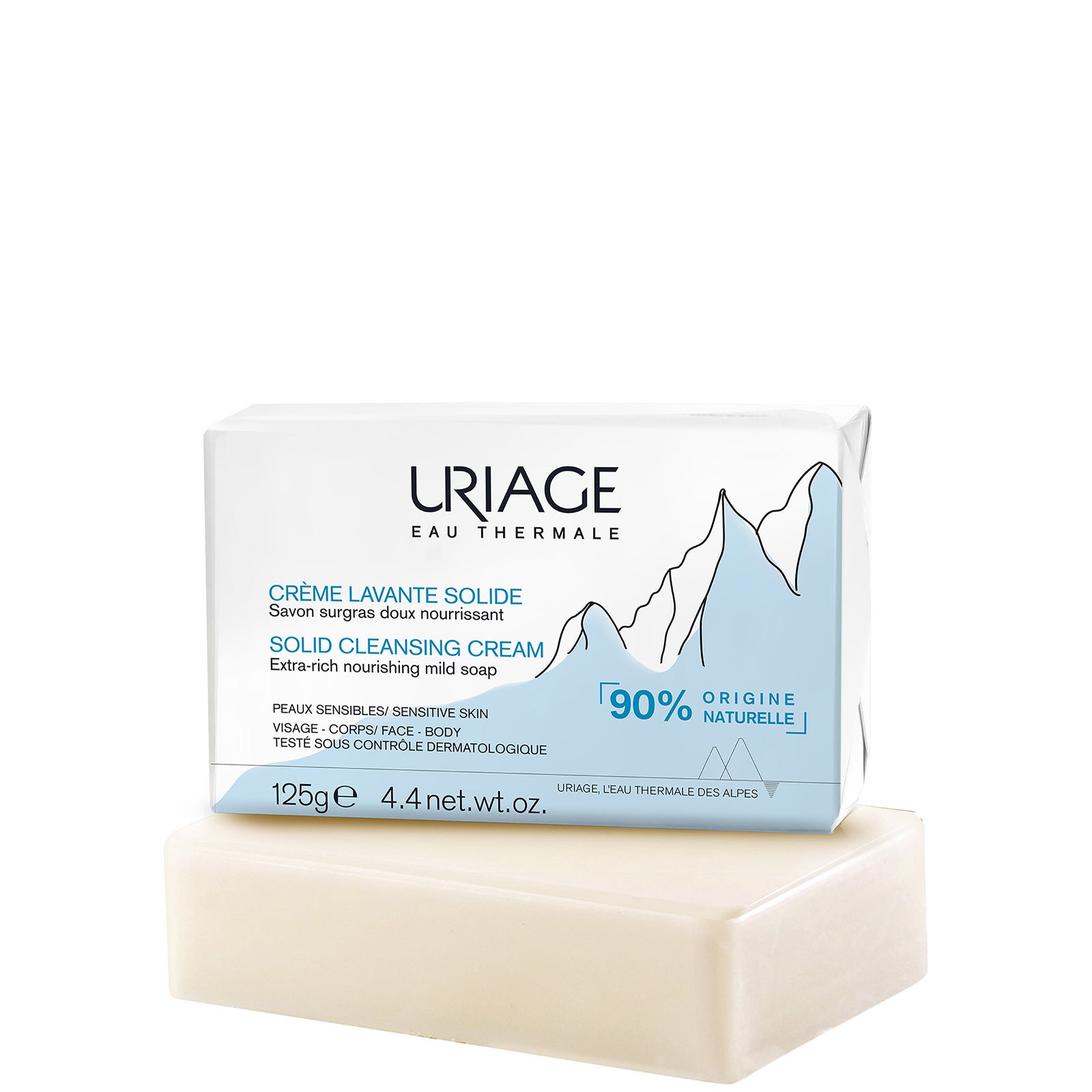 Uriage Nutri-Cleansing Cream Soap 100g | LOOKFANTASTIC