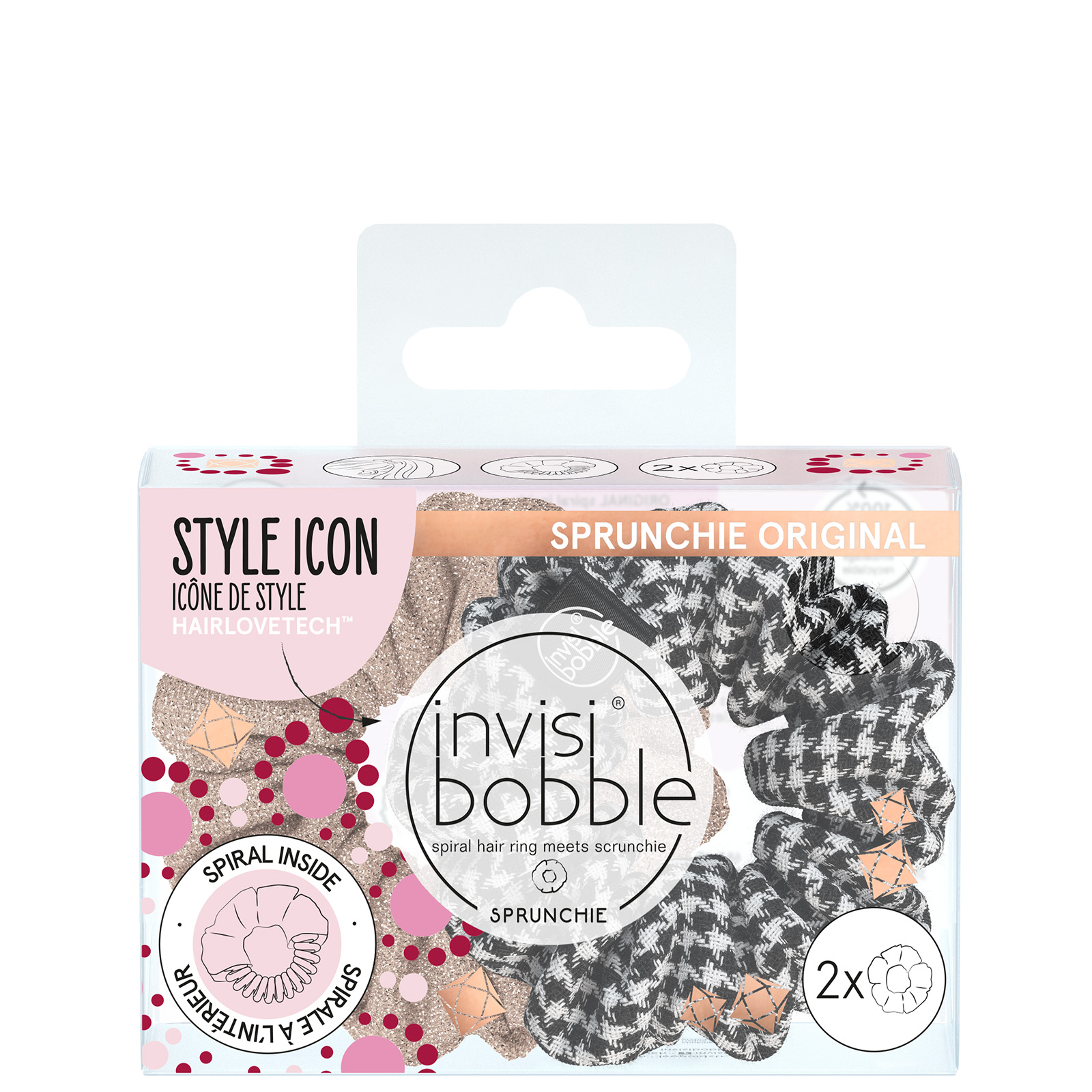 invisibobble British Royal Sprunchie Duo Ladies Who Sprunch | LOOKFANTASTIC