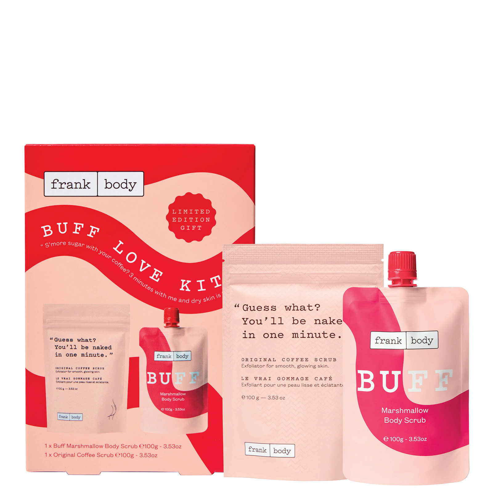 Frank Body Buff Love Kit | LOOKFANTASTIC