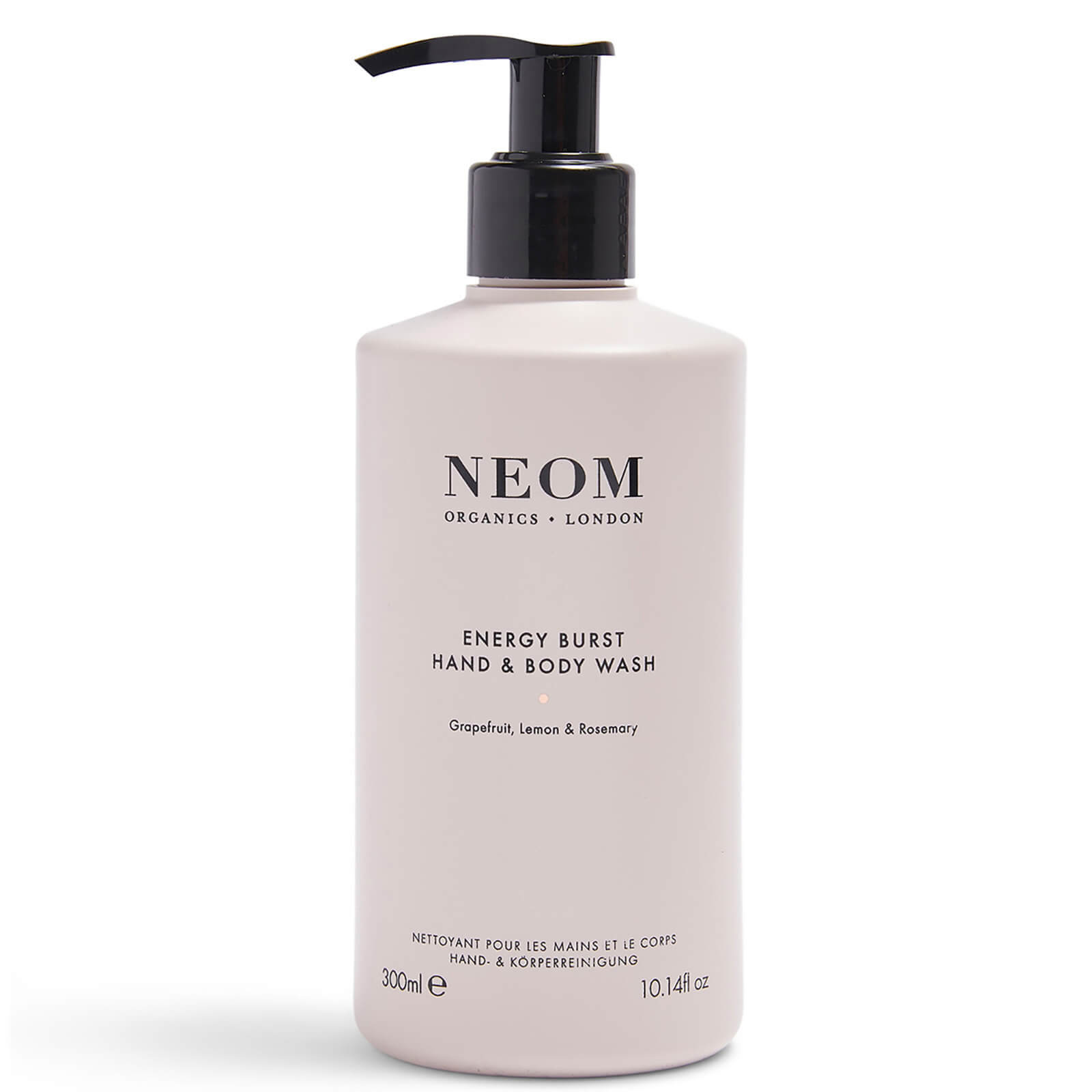 NEOM Wellbeing Energy Burst Hand & Body Wash 300ml | LOOKFANTASTIC