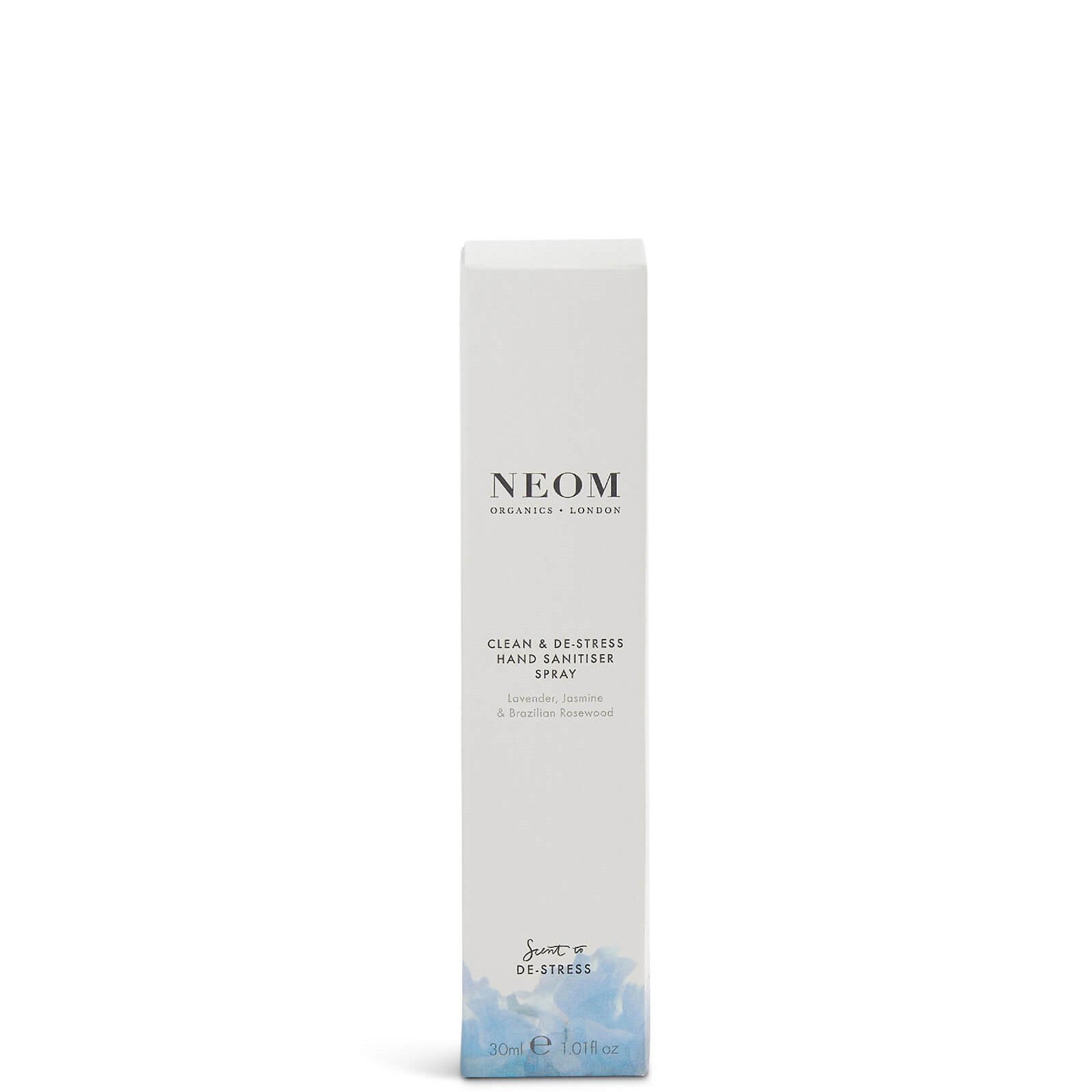 NEOM Clean & De-Stress Hand Sanitising Spray 30ml | LOOKFANTASTIC