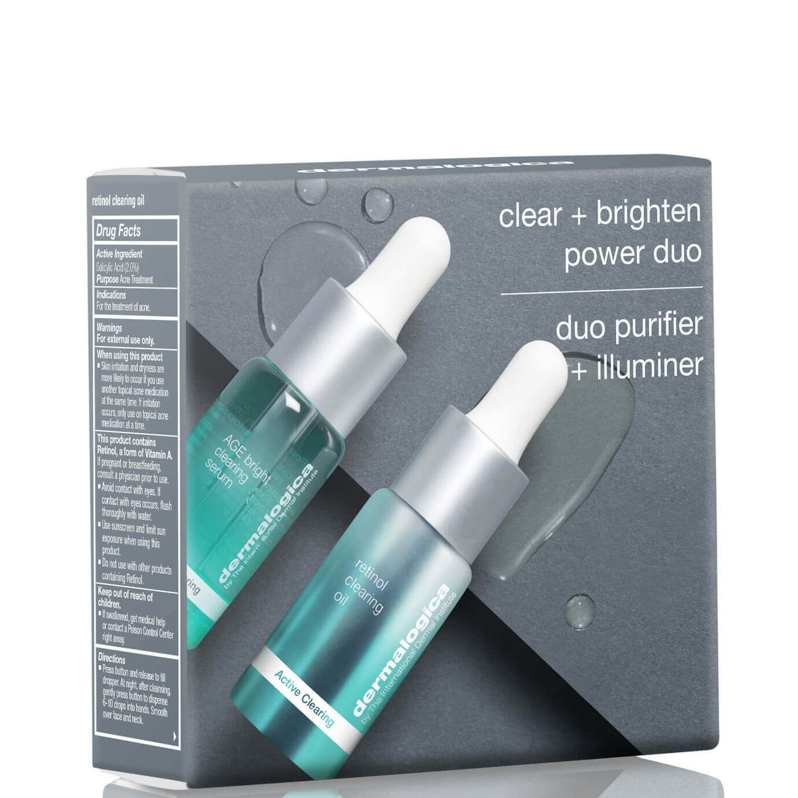 Dermalogica Clear and Brighten Power Duo | LOOKFANTASTIC