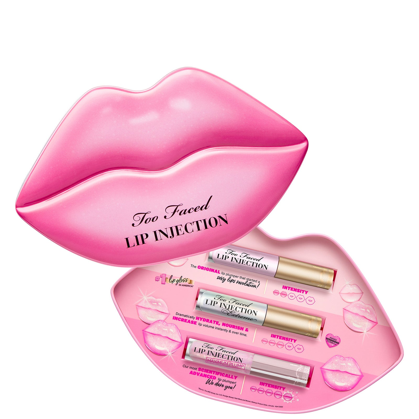 Too Faced Limited Edition Lip Injection Plump Challenge Lip Plumper Set ...