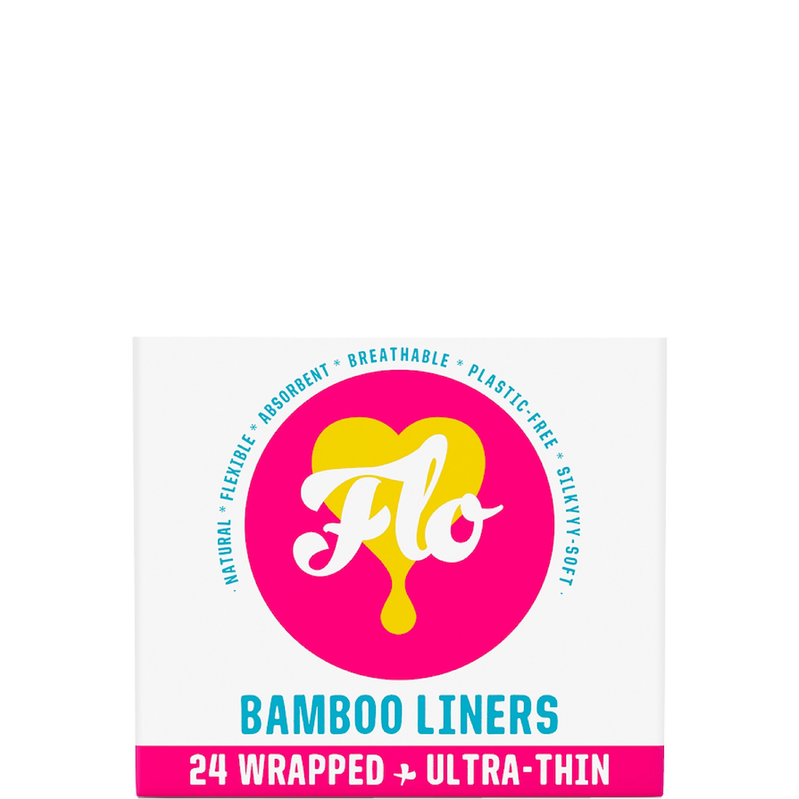 FLO Bamboo Liner Pack (24 Liners) | LOOKFANTASTIC