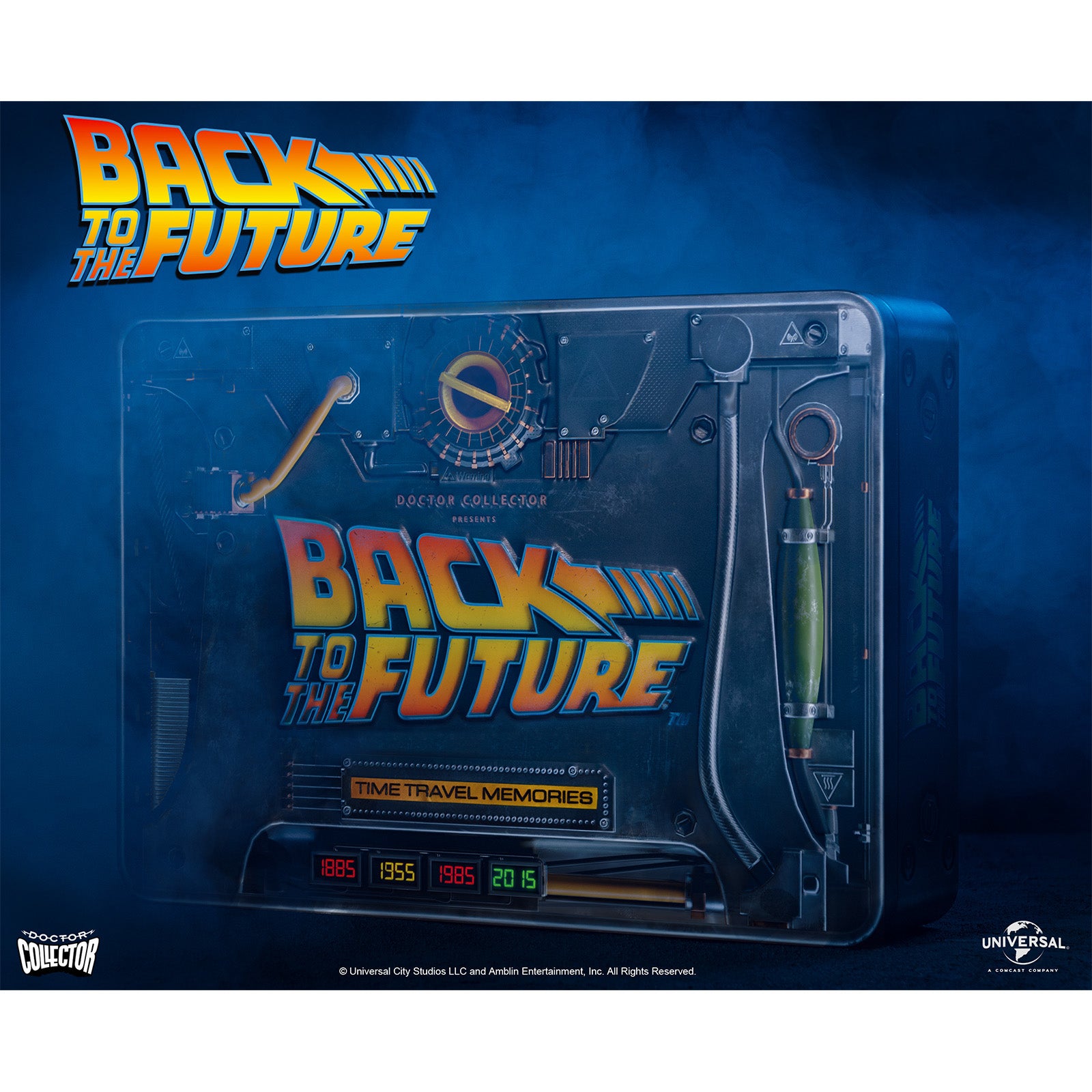 Doctor Collector Back to the Future Time Travel Memories Kit Four Eras ...