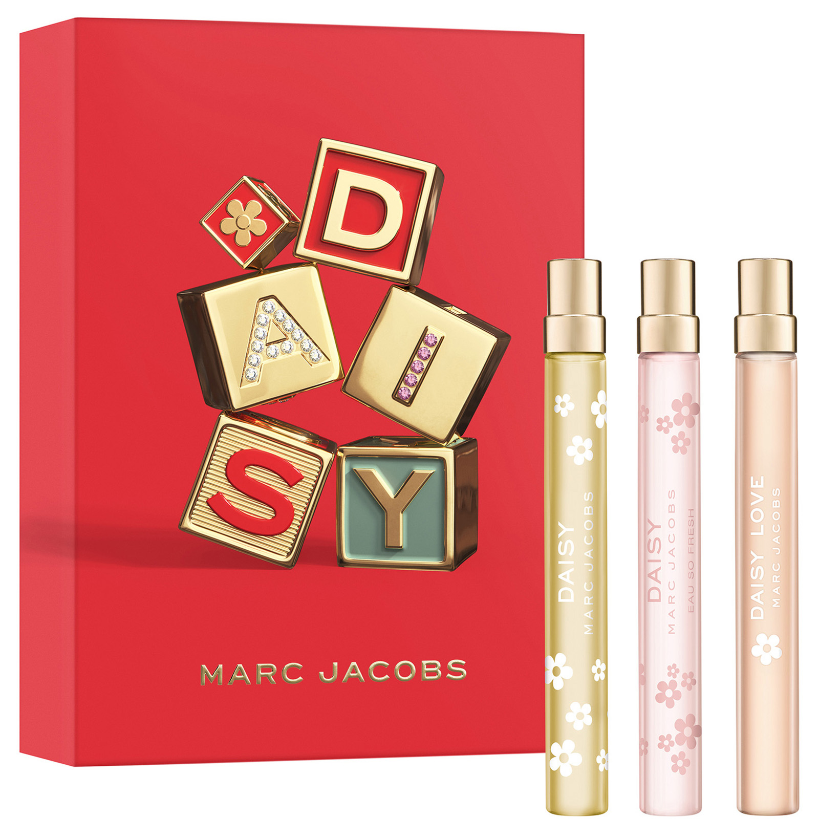 Marc Jacobs Trio 10ml Perfum Set | LOOKFANTASTIC