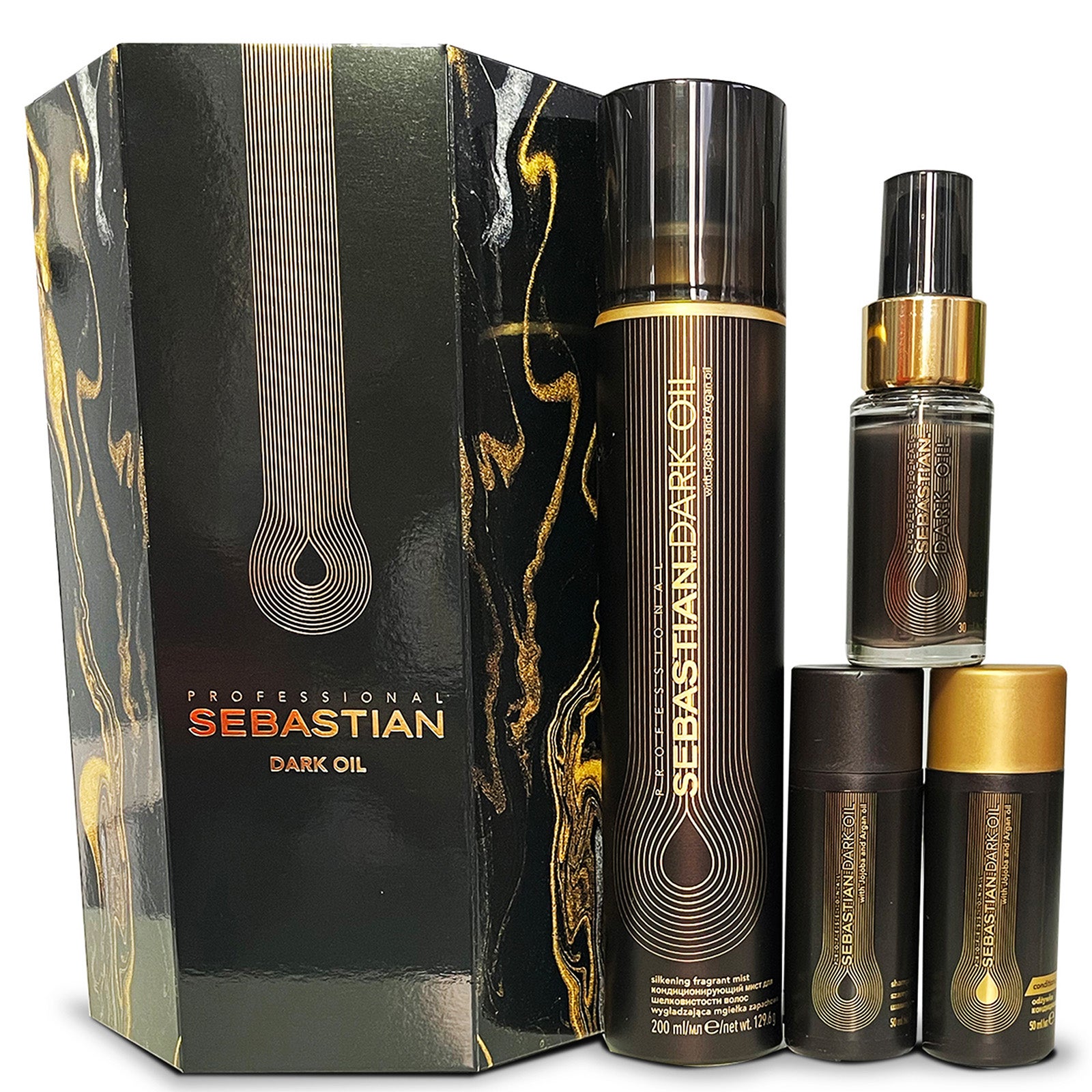 Sebastian Professional Dark Oil Discovery Gift Set (Worth (£48.70 ...