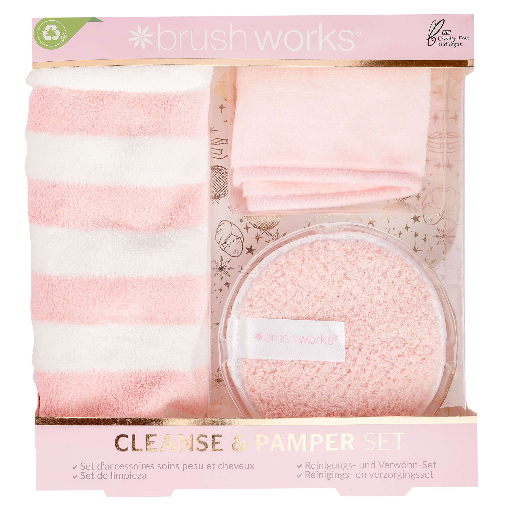 Brushworks Accessories Cleanse & Pamper Set | allbeauty
