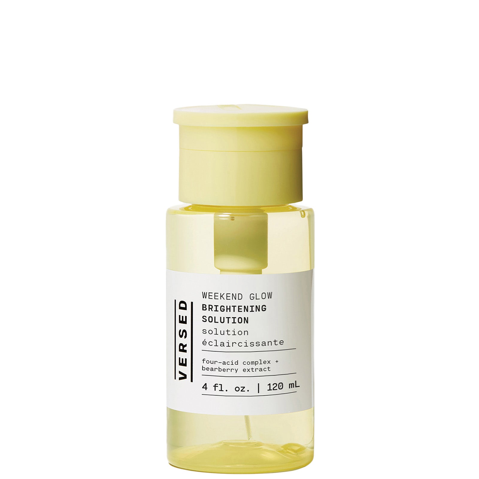 Versed Weekend Glow Brightening Solution 120 ml | LOOKFANTASTIC