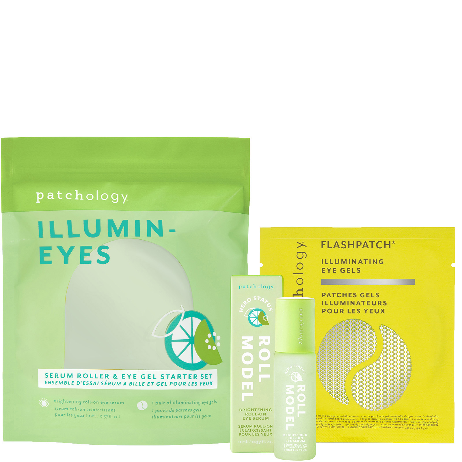 Patchology Roll Model Brightening Roll On Eye Serum and Illuminating ...