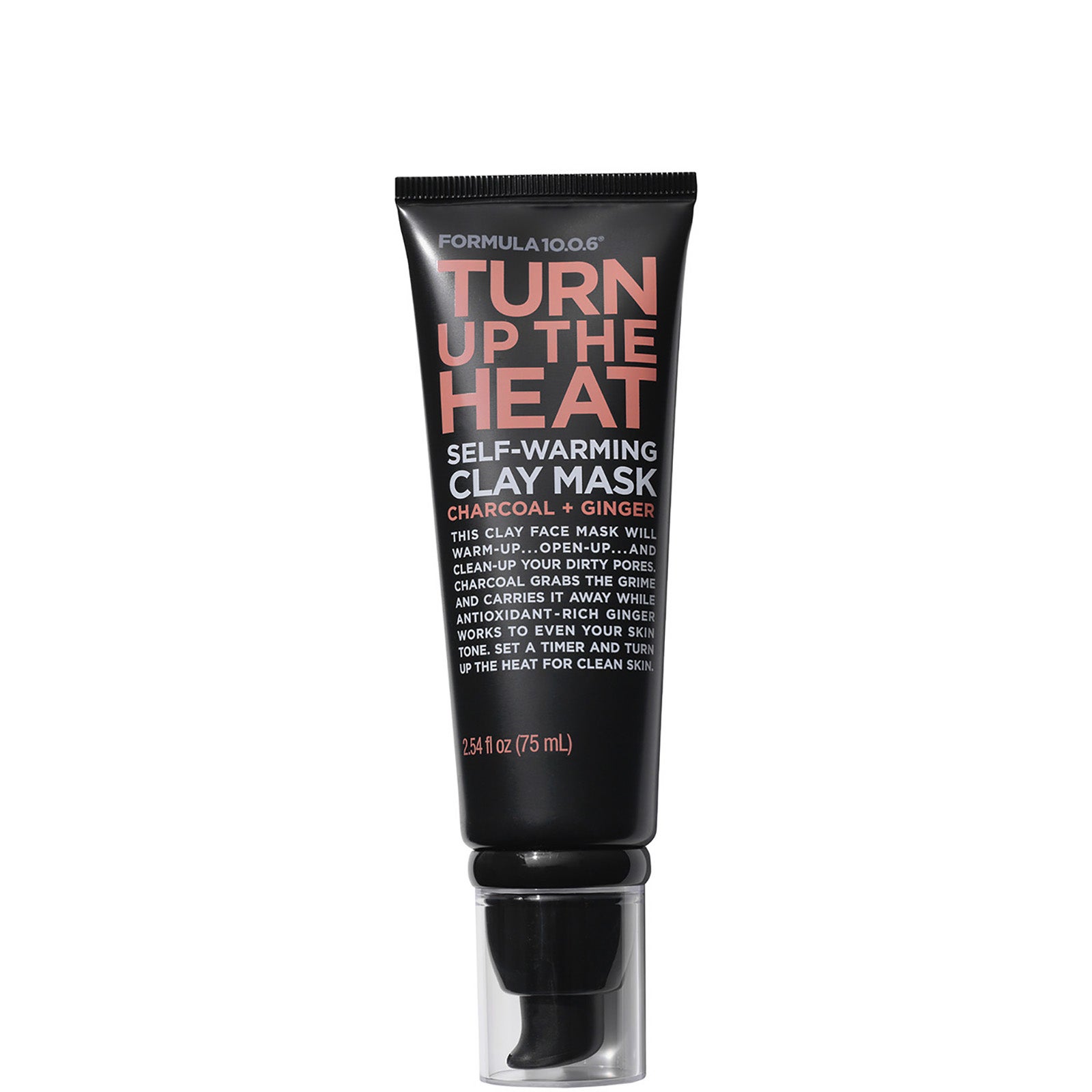 Formula 10.0.6 Turn Up The Heat Self-Warming Clay Mask | LOOKFANTASTIC