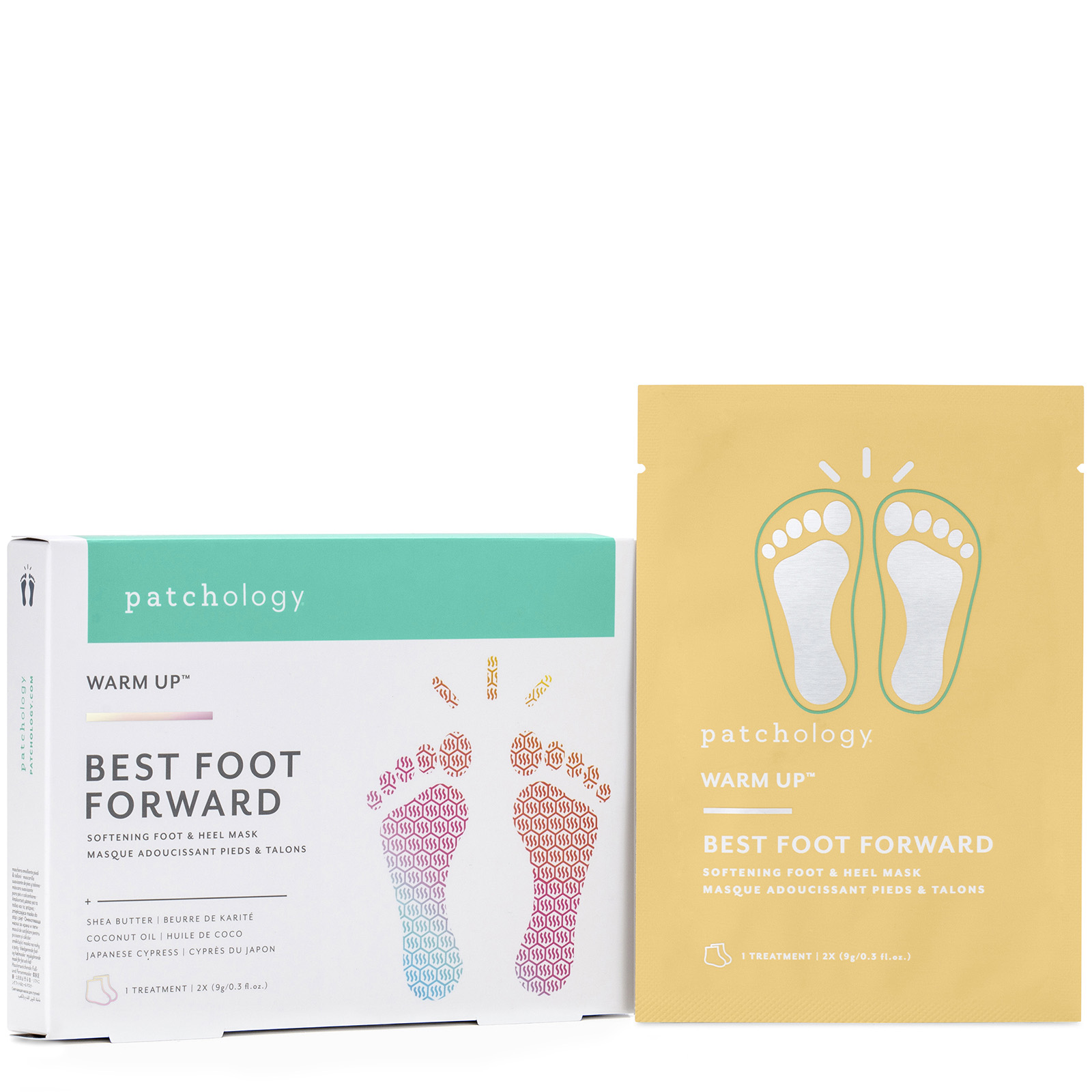 Patchology Best Foot Forward Softening Foot & Heel Mask | Dermstore