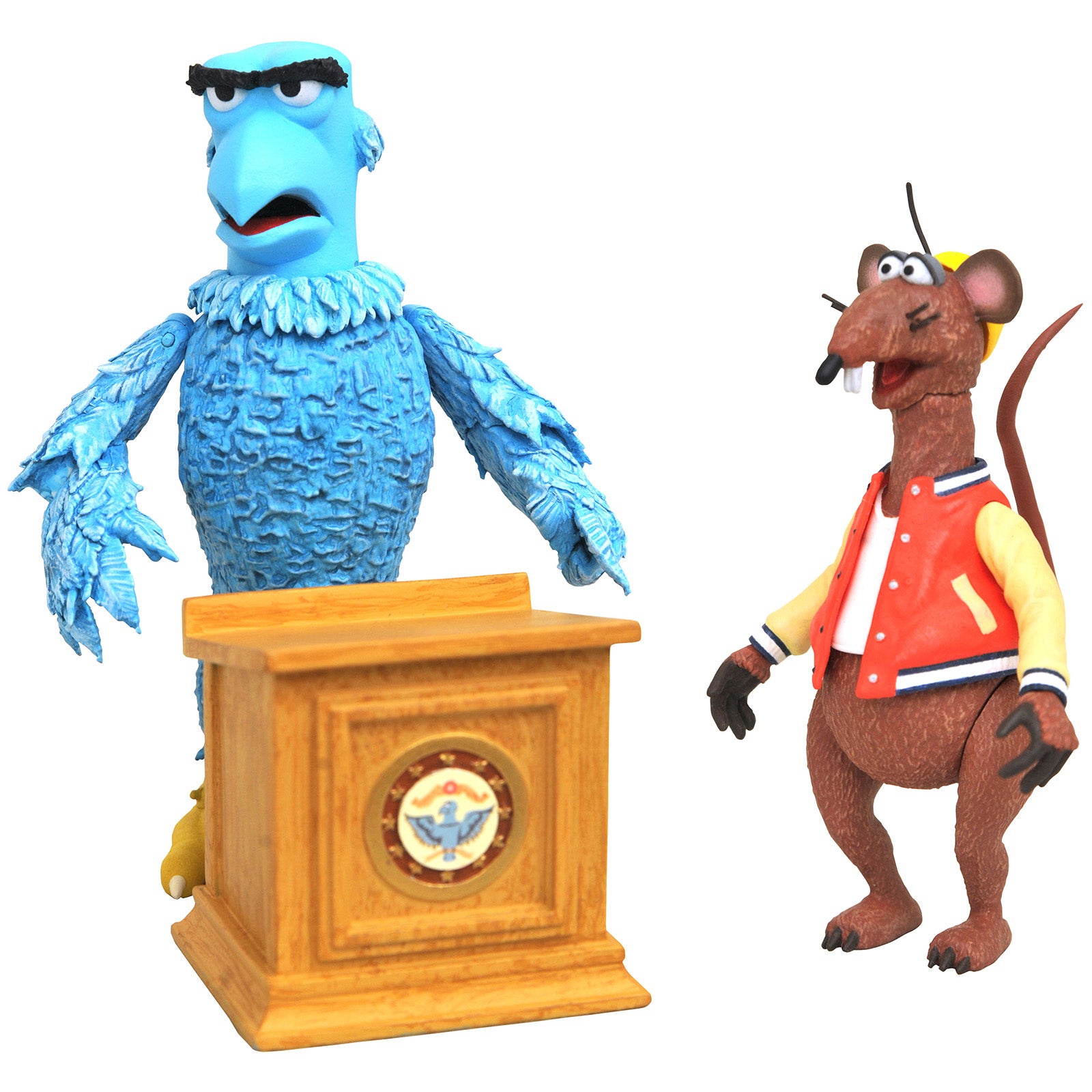 Diamond Select Muppets Deluxe Action Figure 2-Pack - Sam The Eagle ...