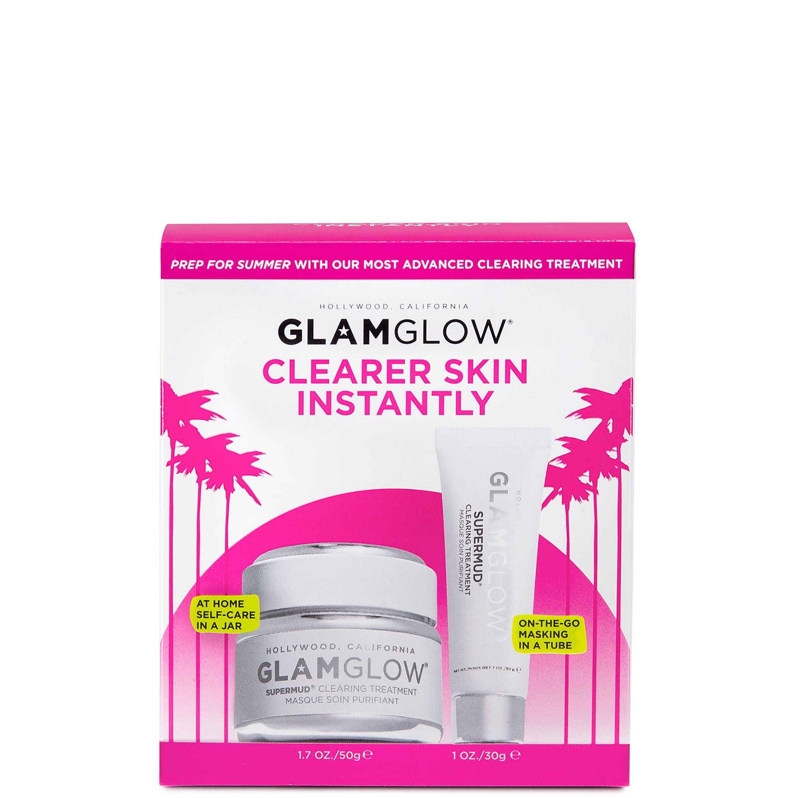 GLAMGLOW Clear Your Skin Instantly Set | LOOKFANTASTIC