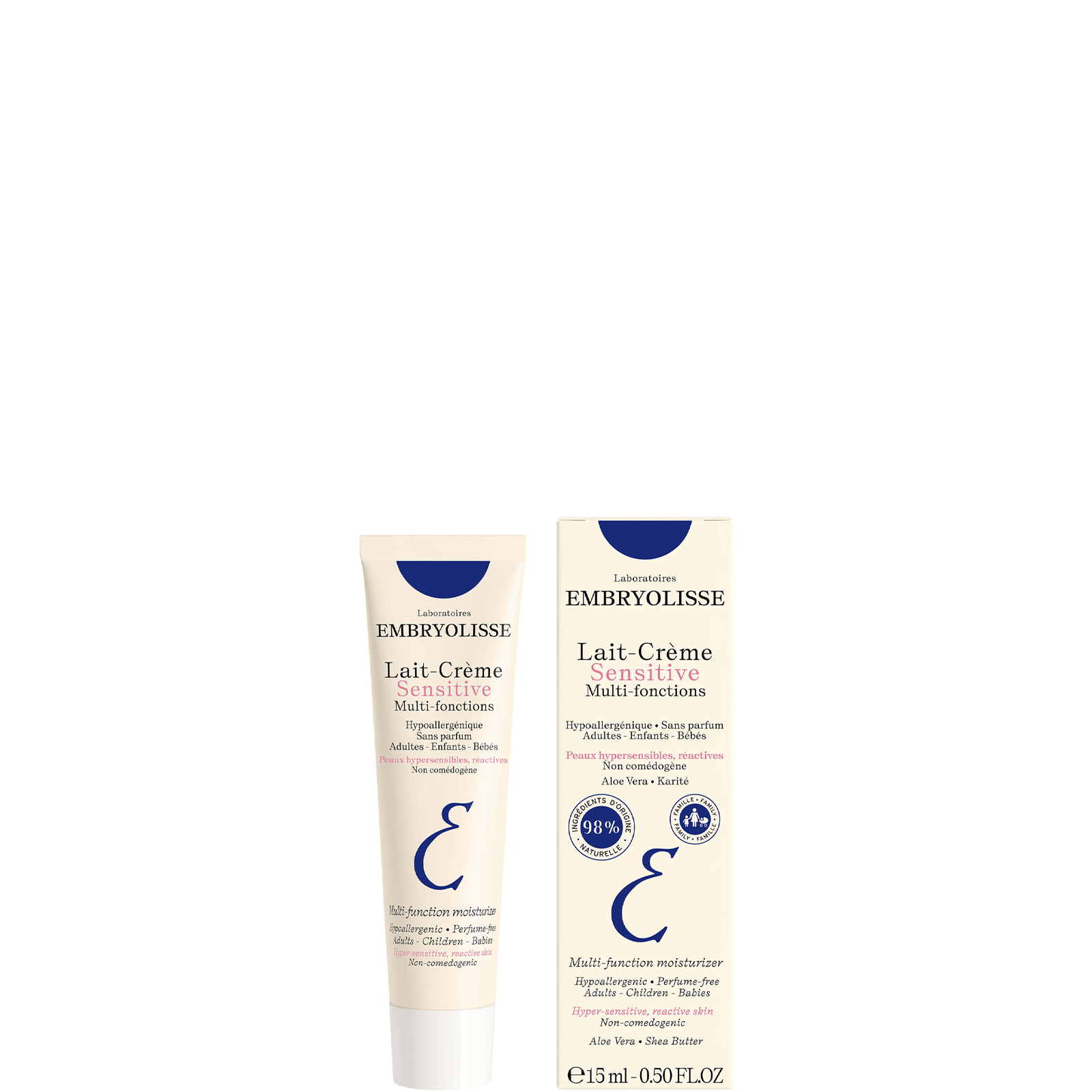 Embryolisse Lait Crème Sensitive 15ml | LOOKFANTASTIC