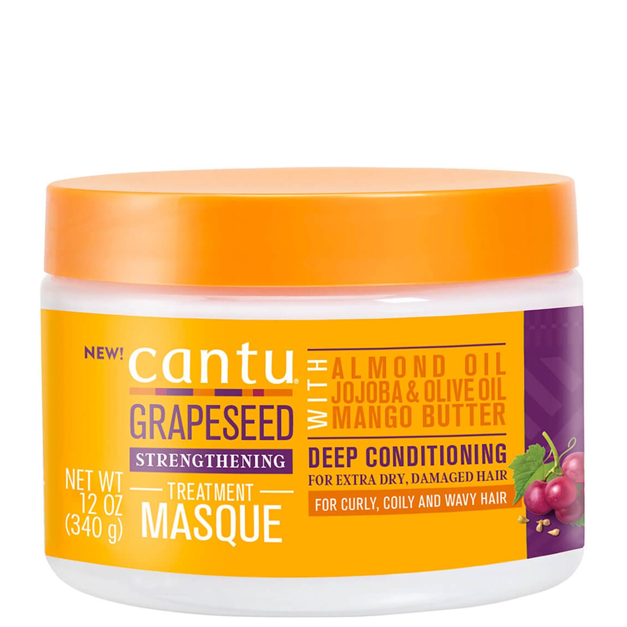 Cantu Maschera Trattamento Intenso ai semi d'uva 340g | LOOKFANTASTIC