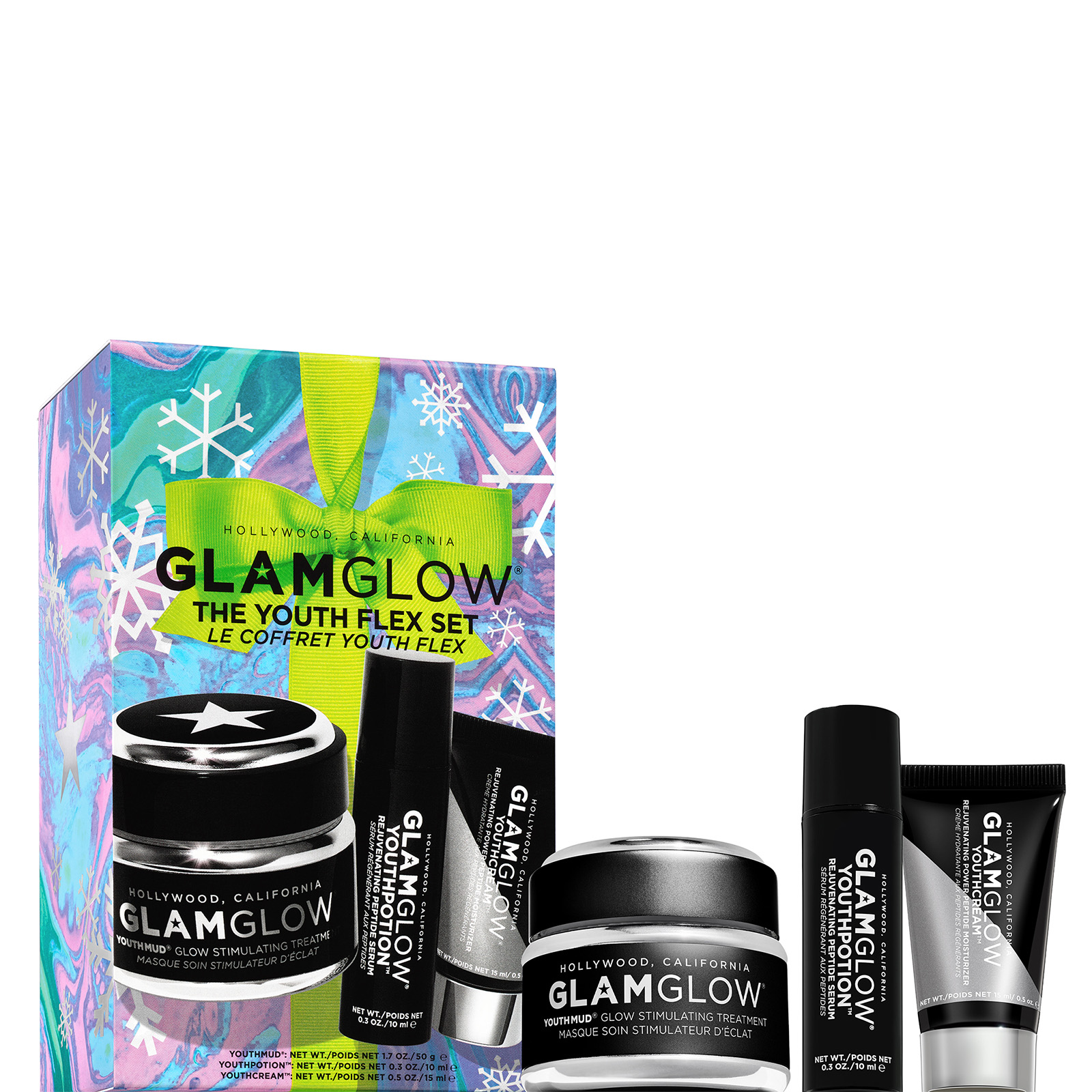 GLAMGLOW The Youth Flex Set | LOOKFANTASTIC