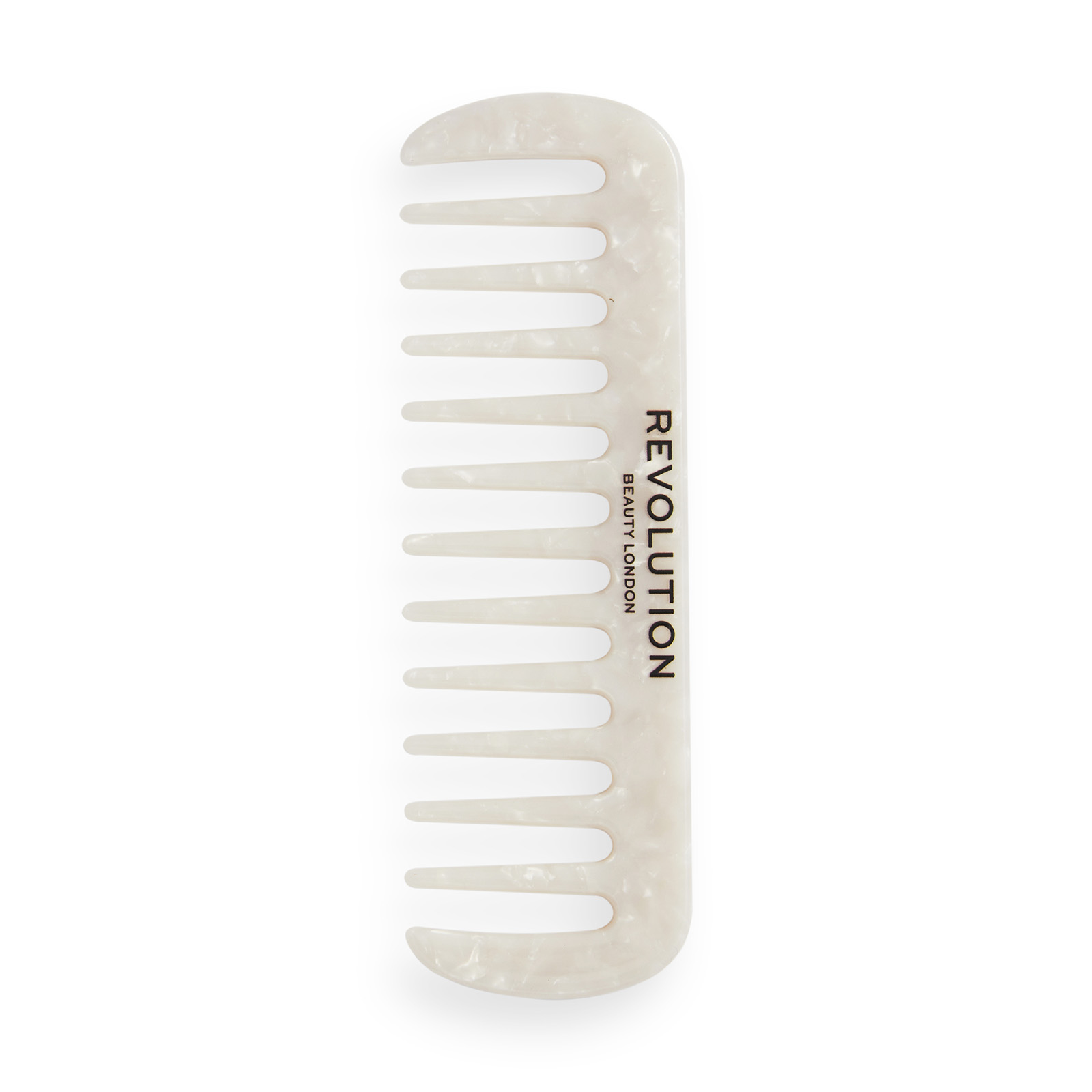 Revolution Haircare Natural Curl Wide Tooth Comb White | LOOKFANTASTIC