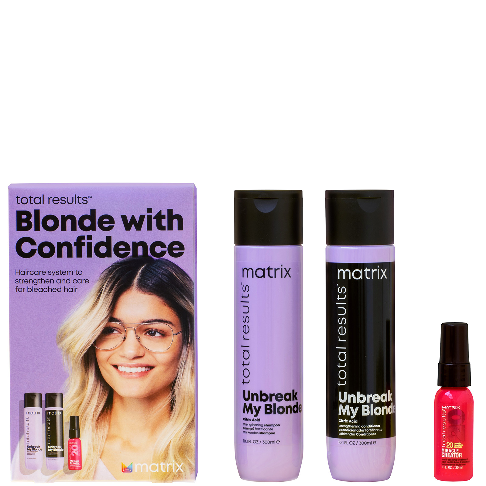 Matrix Total Results Unbreak My Blonde Gift Set (Worth £30.50 ...