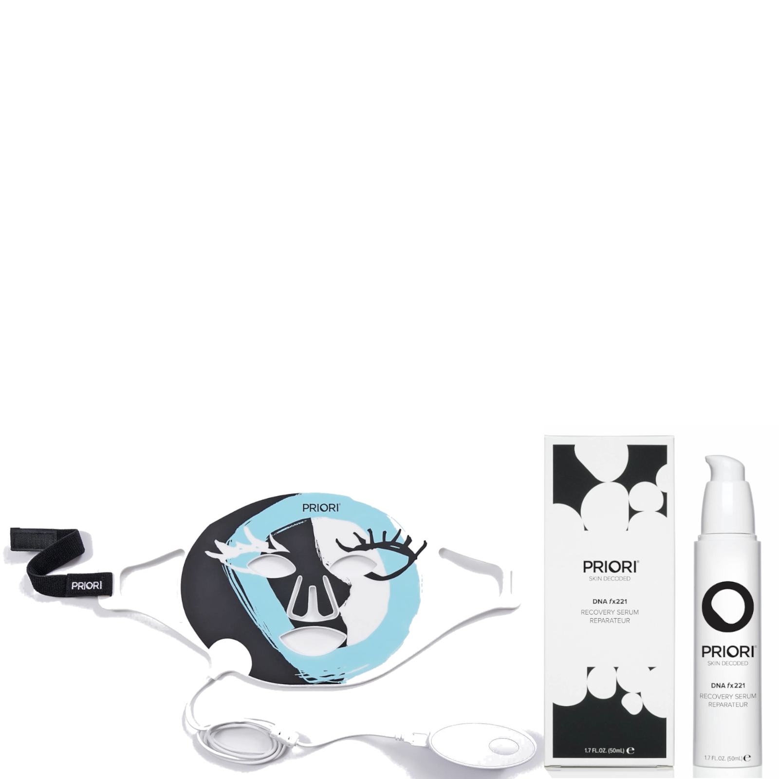 Priori UnveiLED Mask and Serum Duo | LOOKFANTASTIC