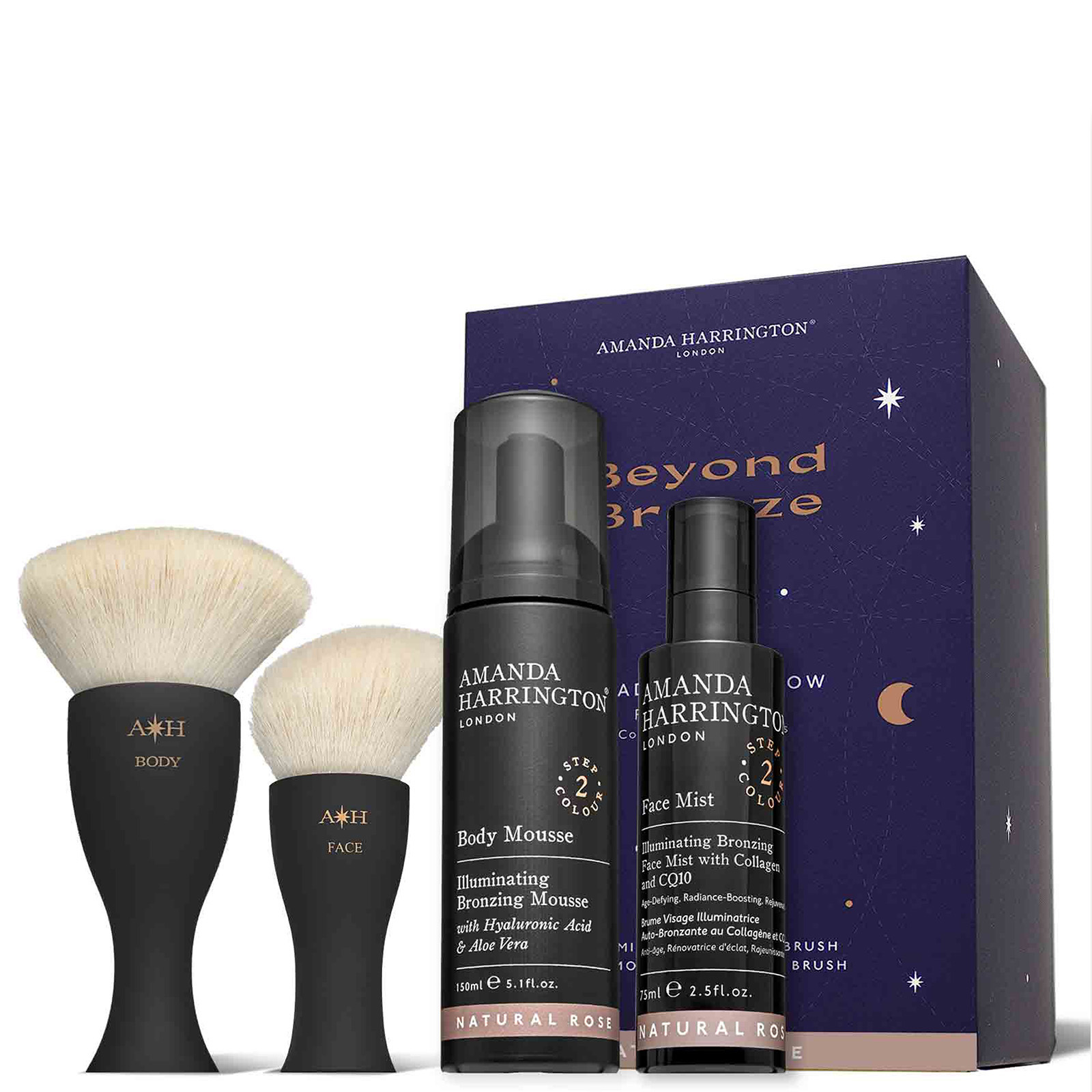 Amanda Harrington Beyond Bronze Set - Natural Rose | LOOKFANTASTIC