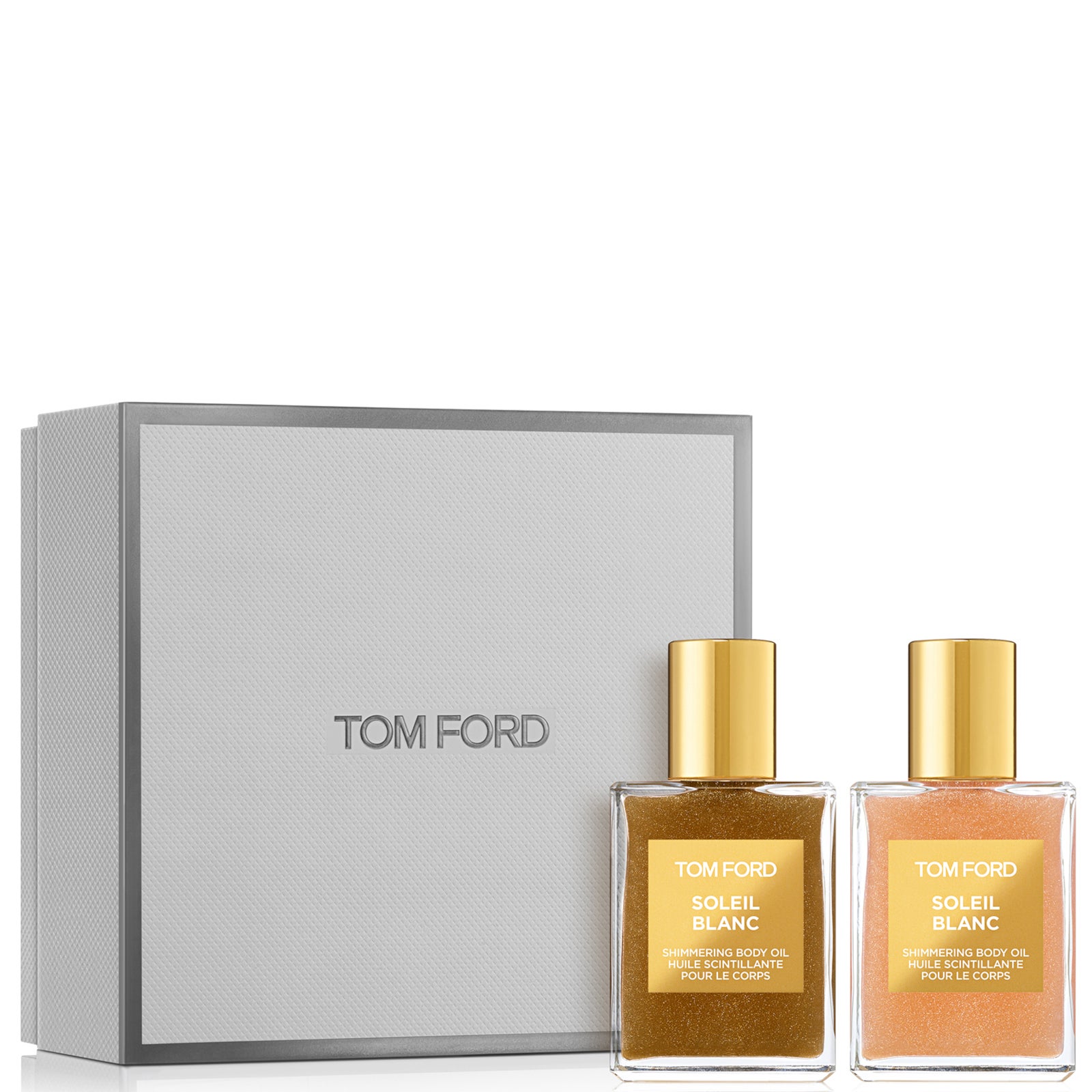 Tom Ford Exclusive Soleil Blanc Shimmer Body Oil Duo | LOOKFANTASTIC