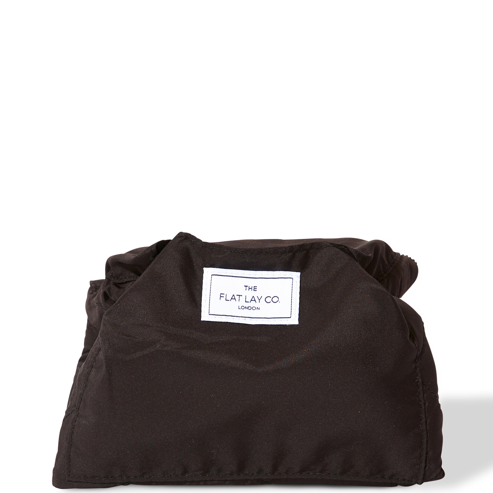 The Flat Lay Co. Drawstring Bag - Classic Black | LOOKFANTASTIC