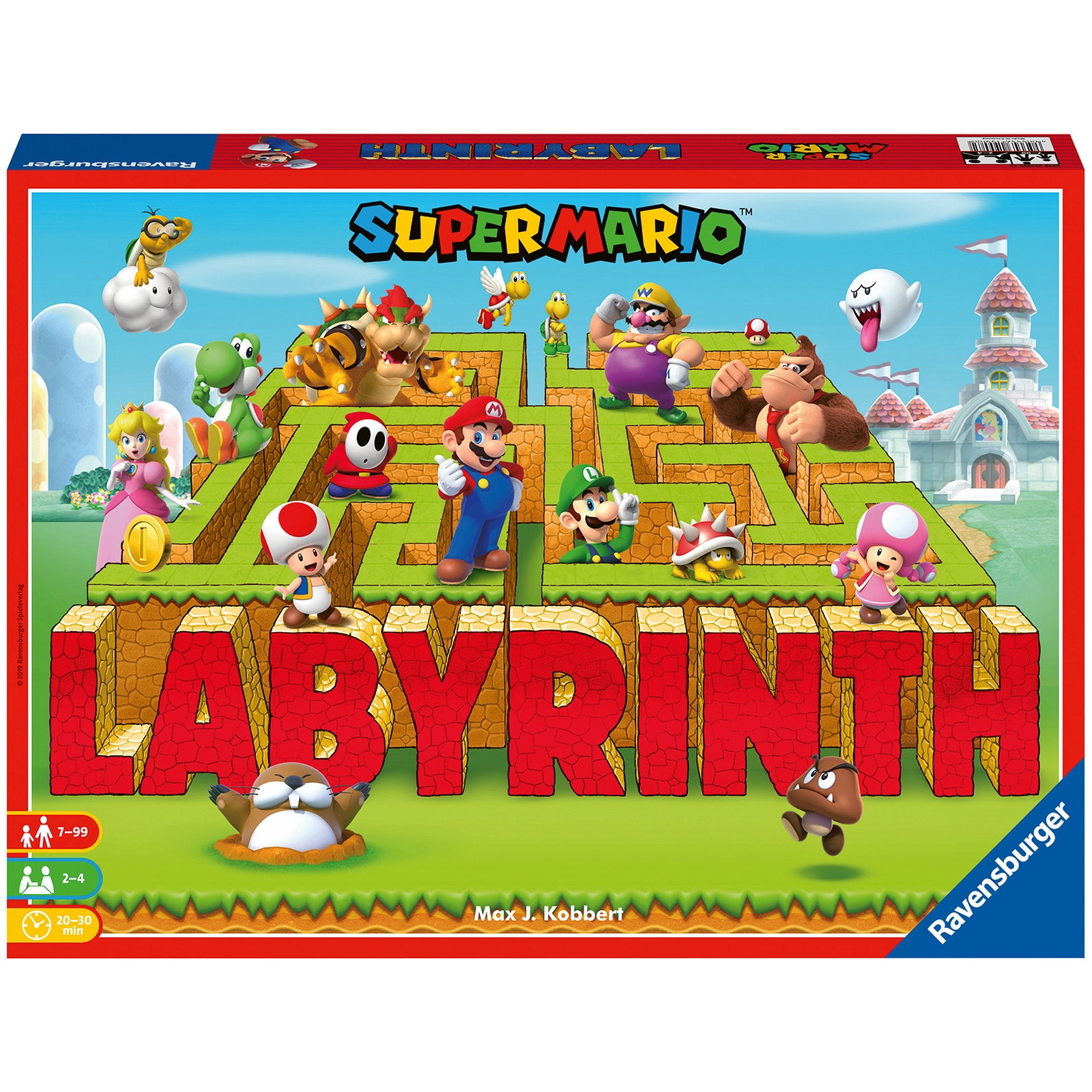 Ravensburger Super Mario Labyrinth - The Moving Maze Game | Zavvi UK
