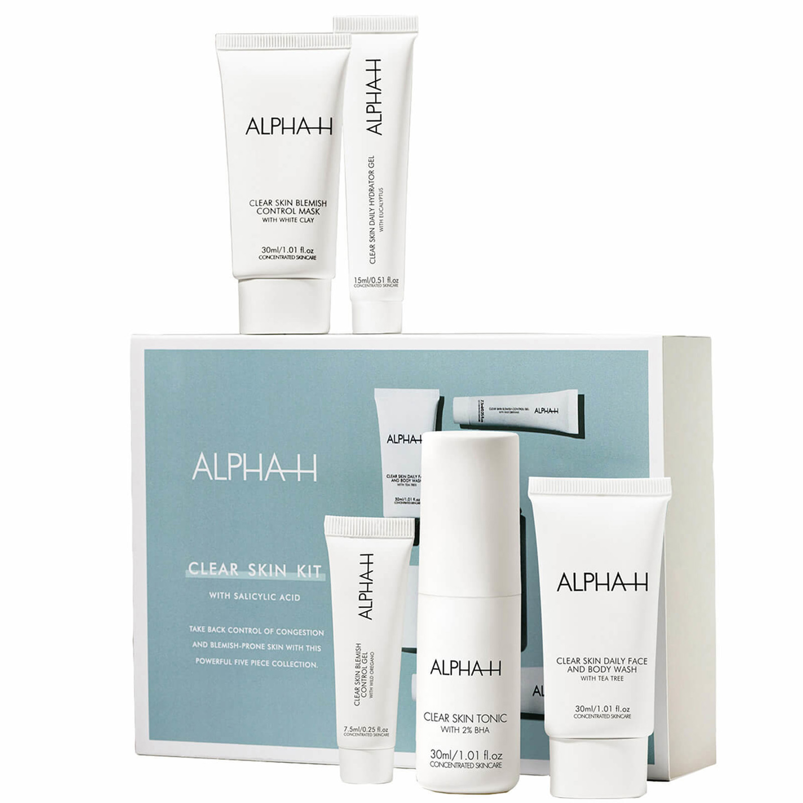 Alpha-H Clear Skin Starter Kit with Salicylic Acid | Cult Beauty