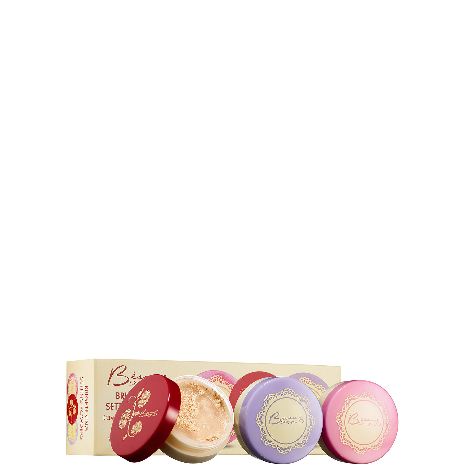 Bésame Cosmetics Brightening Face Powder Trio Set | Cult Beauty