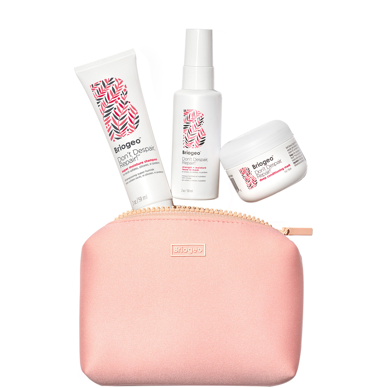 Briogeo Don't Despair, Repair! Repair + Strengthen Travel Kit | Cult Beauty